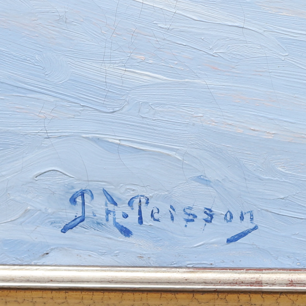 Images for 3043070. PETER ADOLF PERSSON (1862-1914). "Winter evening ...