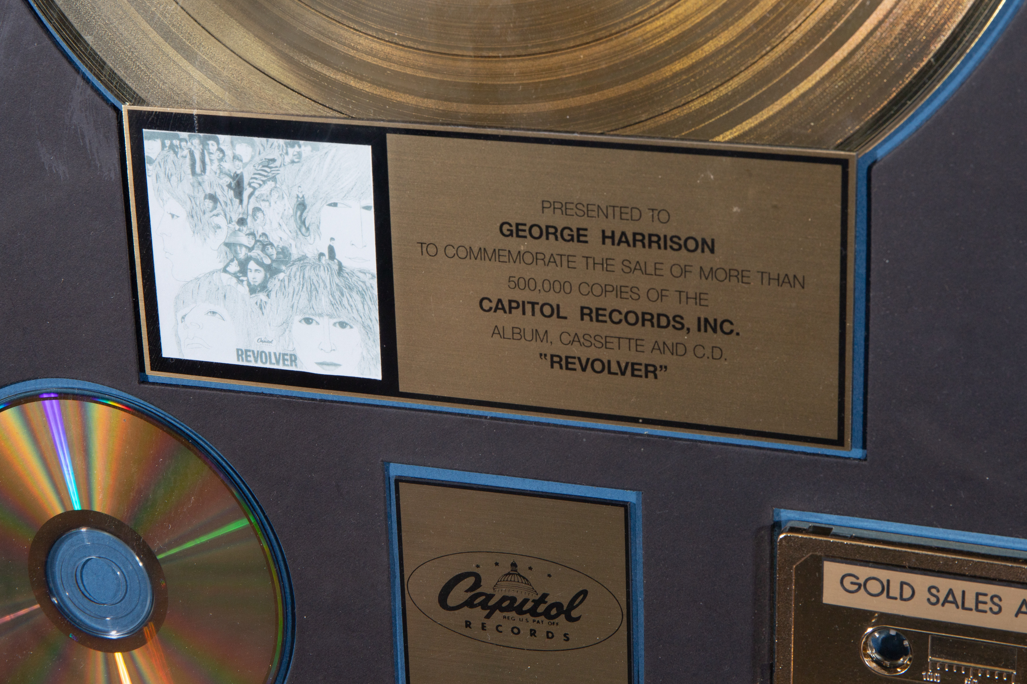 Images for 3053550. THE BEATLES. George Harrison, Gold Record CD ...