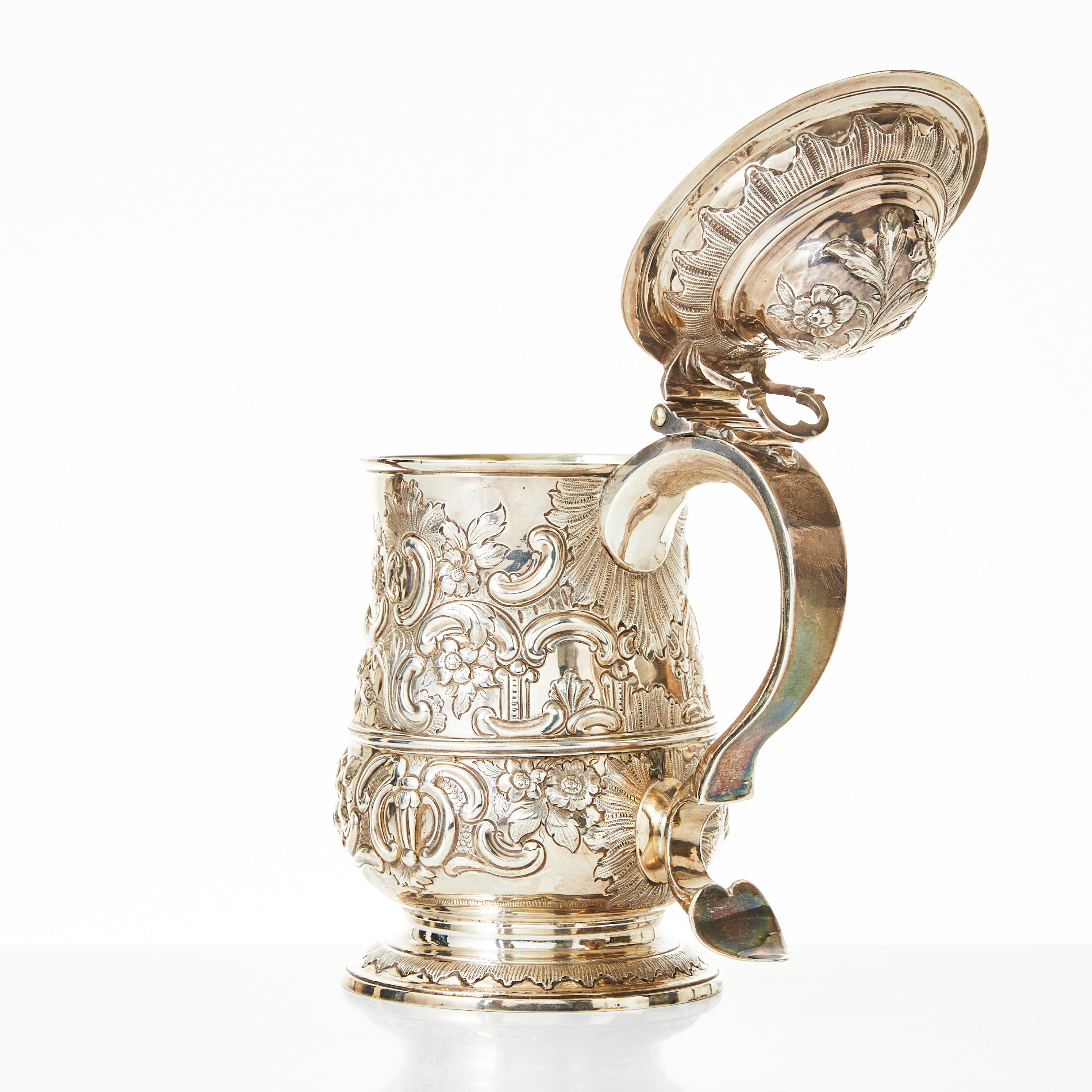 Images for 3057996. DRINKING POT, so-called Tankard, sterling silver ...