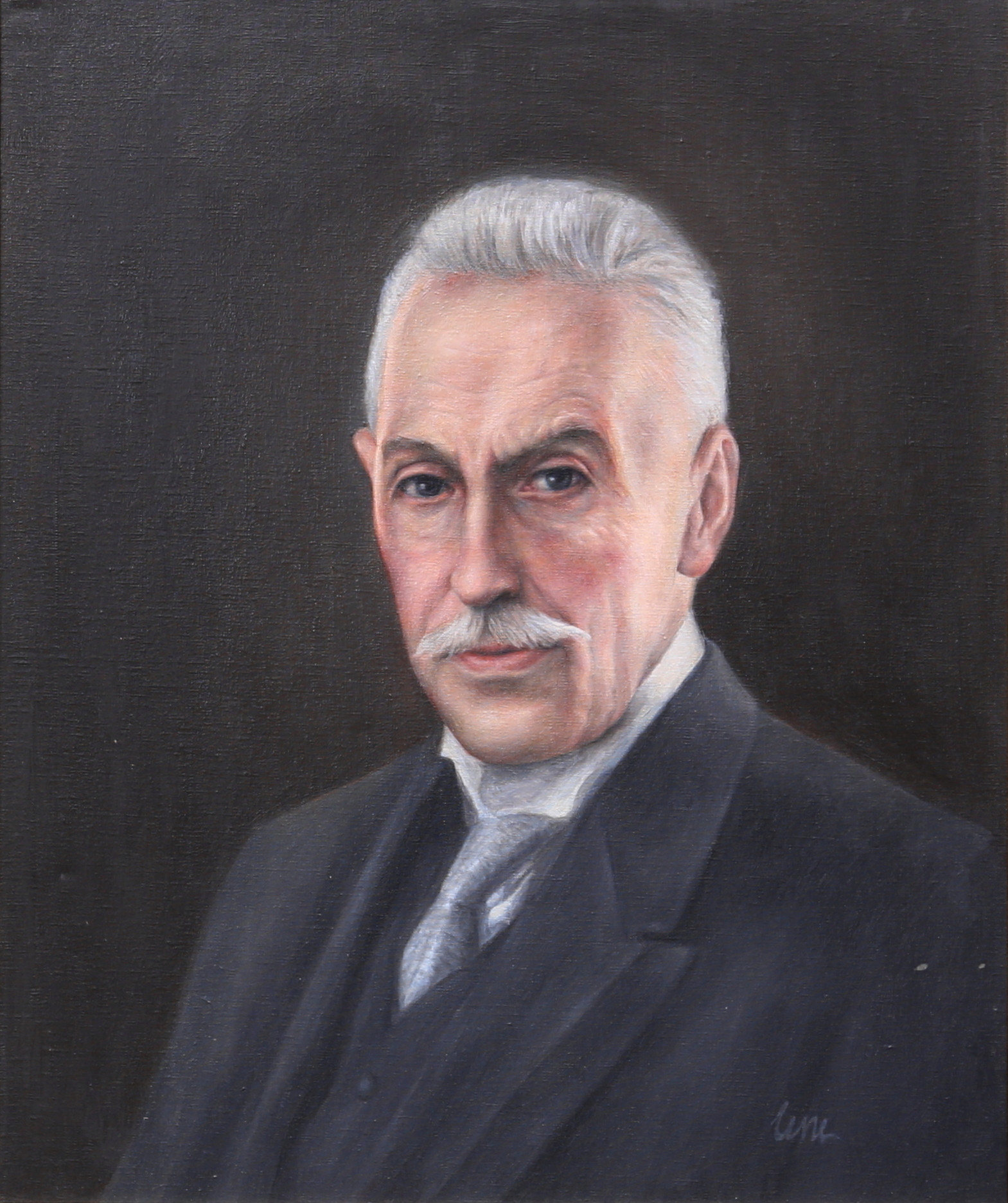 Images for 3060578. LENE ARONSSON. Oil on canvas, portrait, signed Lene ...