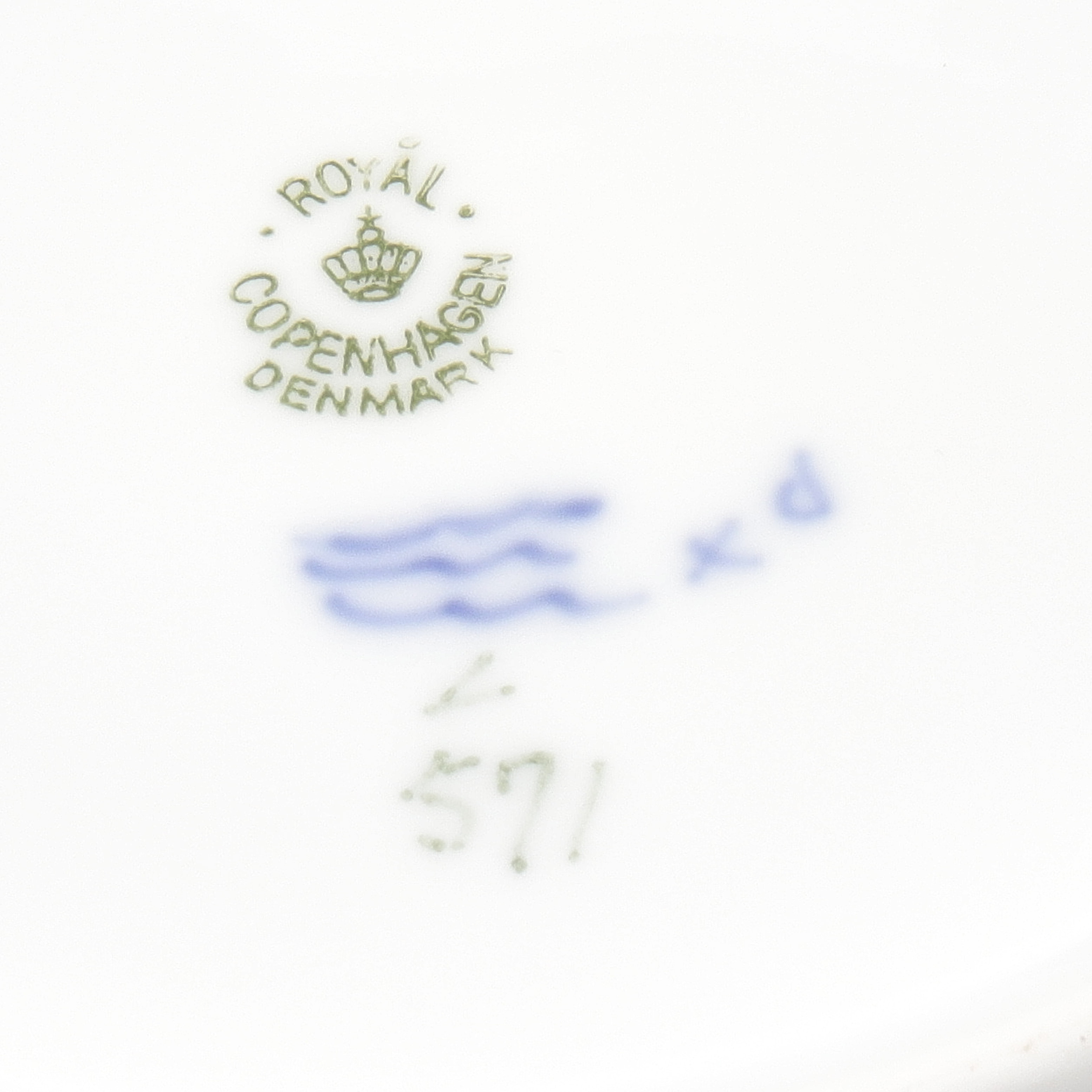 Images for 3060851. SERVICE PARTS, 27 pcs, porcelain, "Musselmalet ...