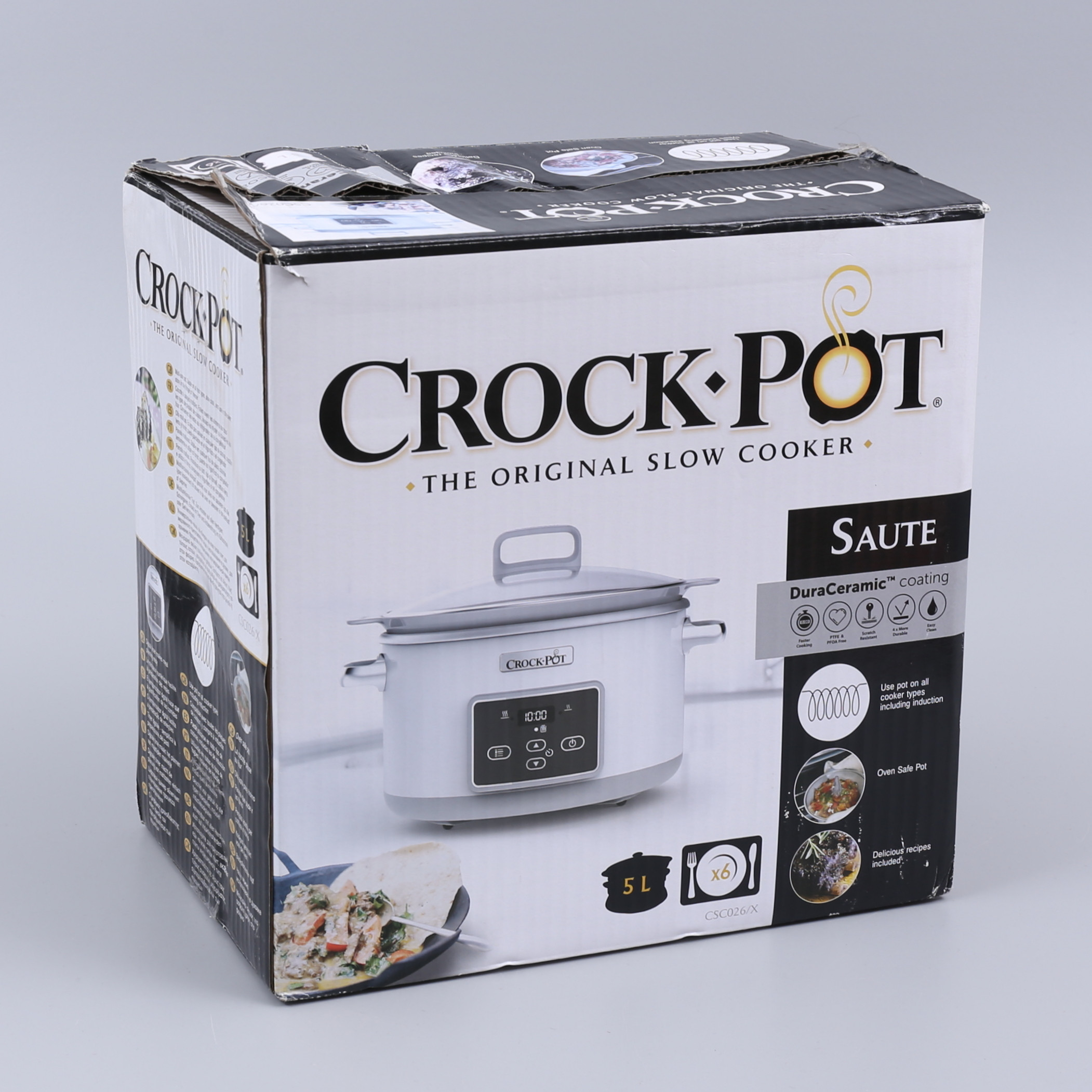 Images for 3062651. CROCK-POT, slow-cocker, 5 litres. - Auctionet