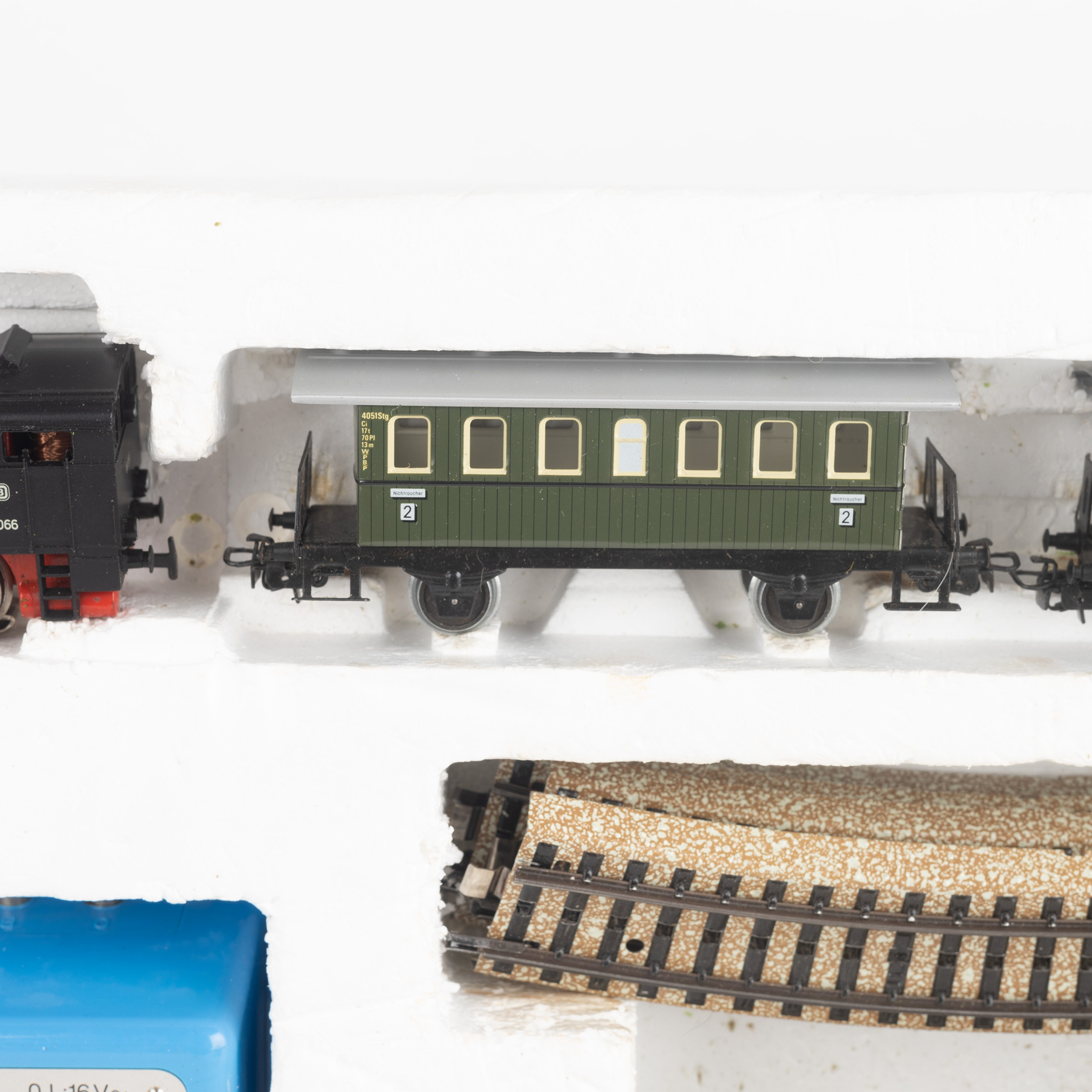 Images for 3065330. MÄRKLIN 0963 basic set, steam locomotive, 2 ...
