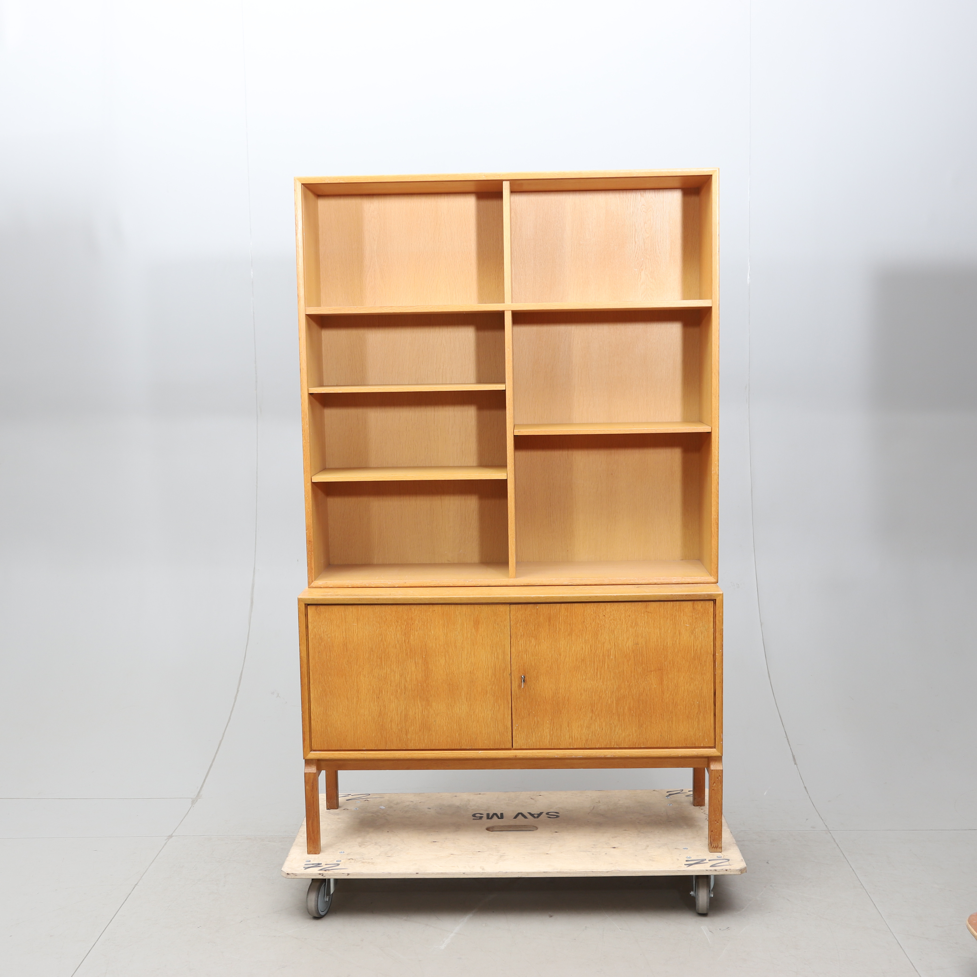MARIAN GRABINSKI. HYLLSYSTEM, 6 delar, ekfaner, IKEA, 1900-talets andra ...