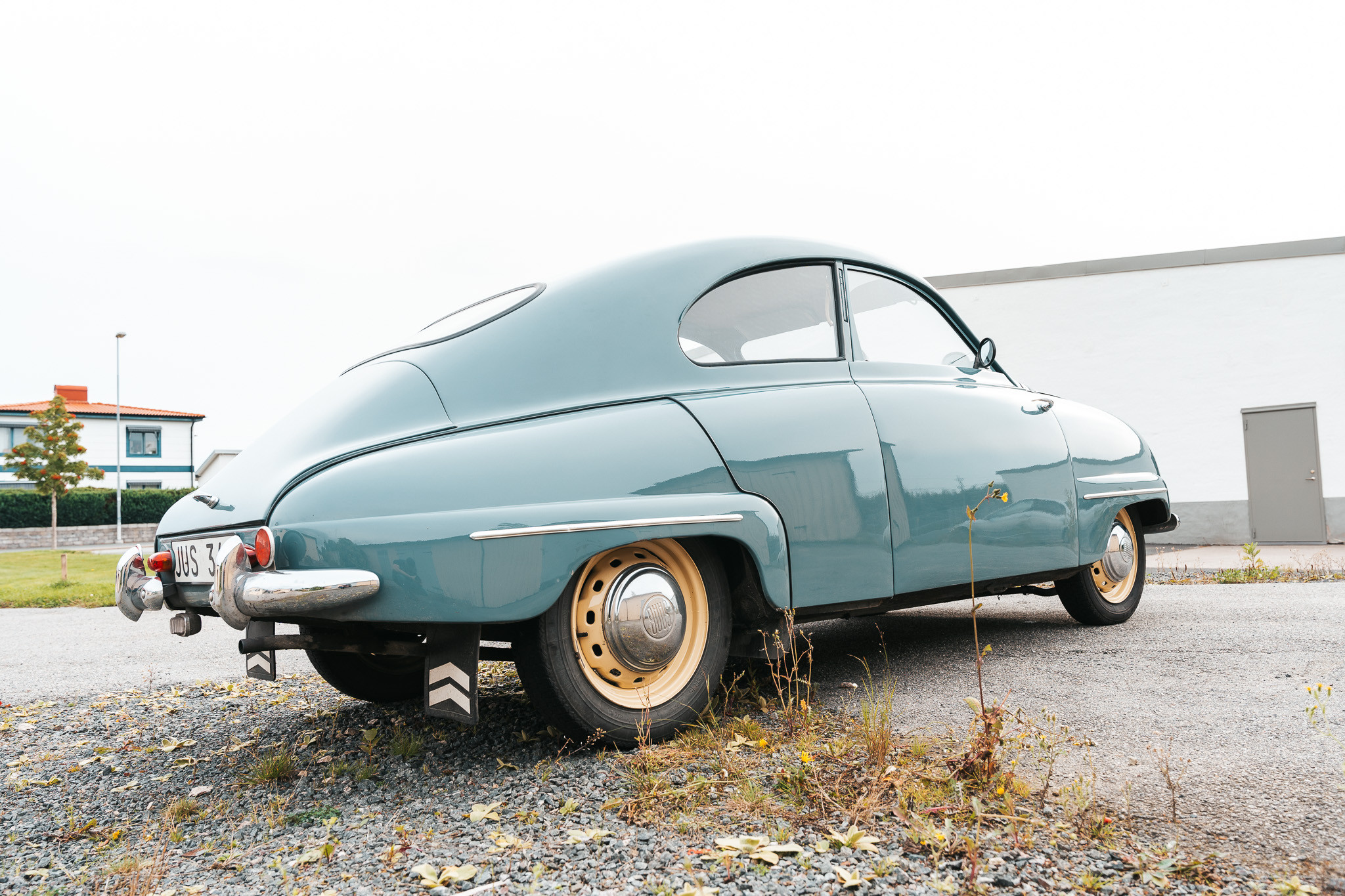 Bilder för 3068198. SAAB, modell 92B DeLux, årsmodell 1954, Trollhättan ...