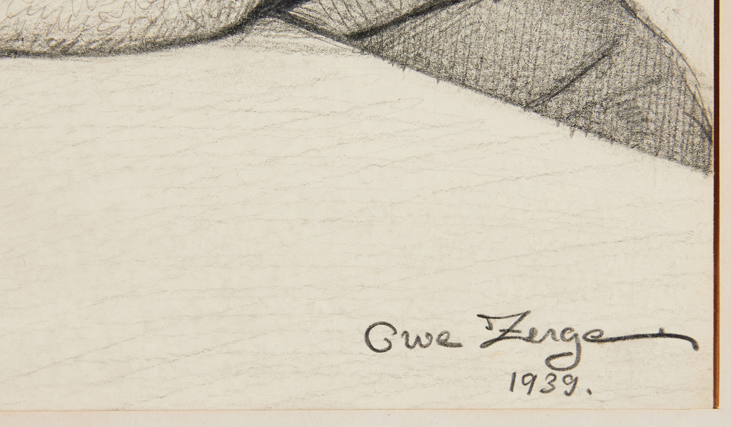 Bilder för 3068339. OWE ZERGE. "Tråkig läxa". - Auctionet