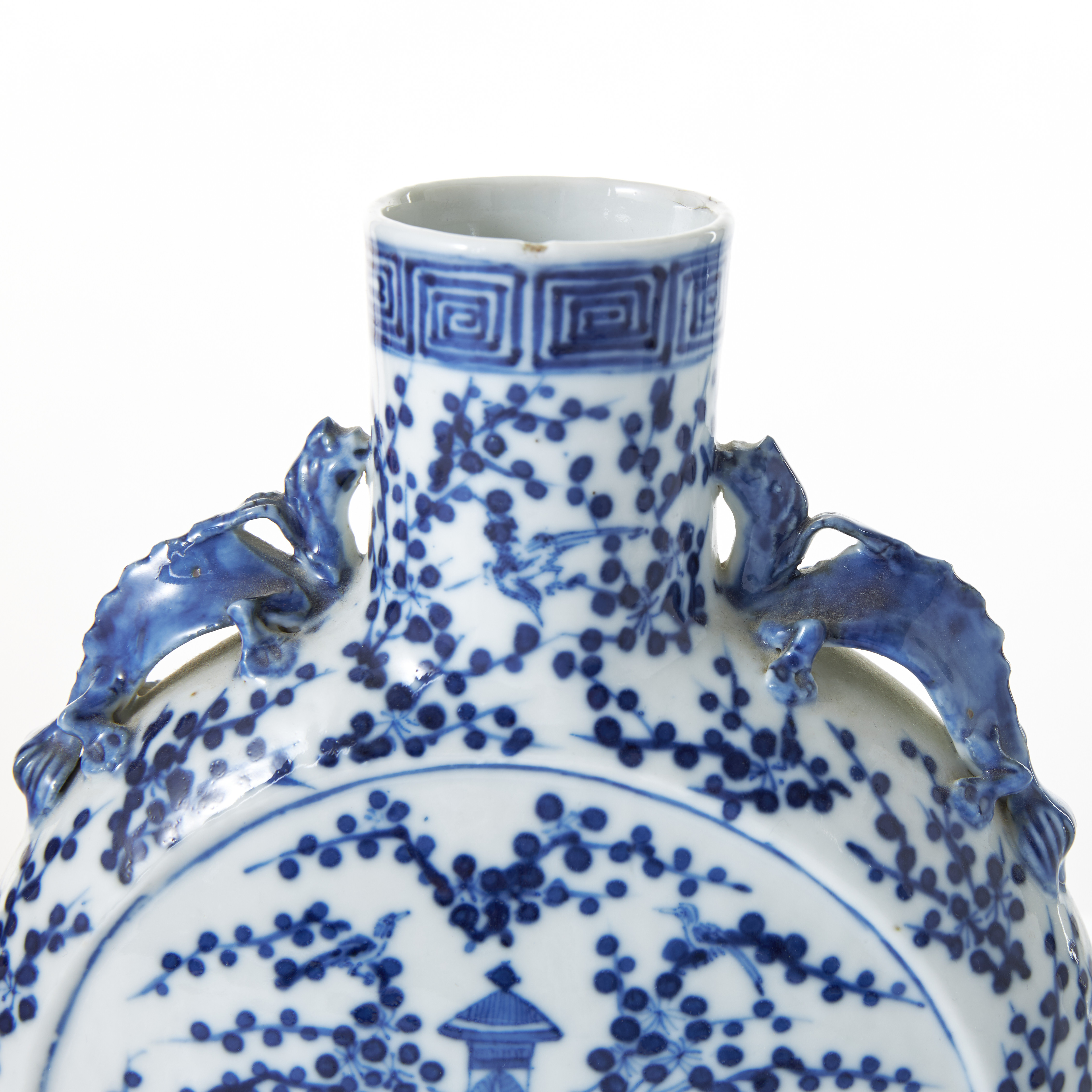 Bilder för 3071208. PILGRIMSFLASKA, porslin, Kina, 1800-talets mitt ...