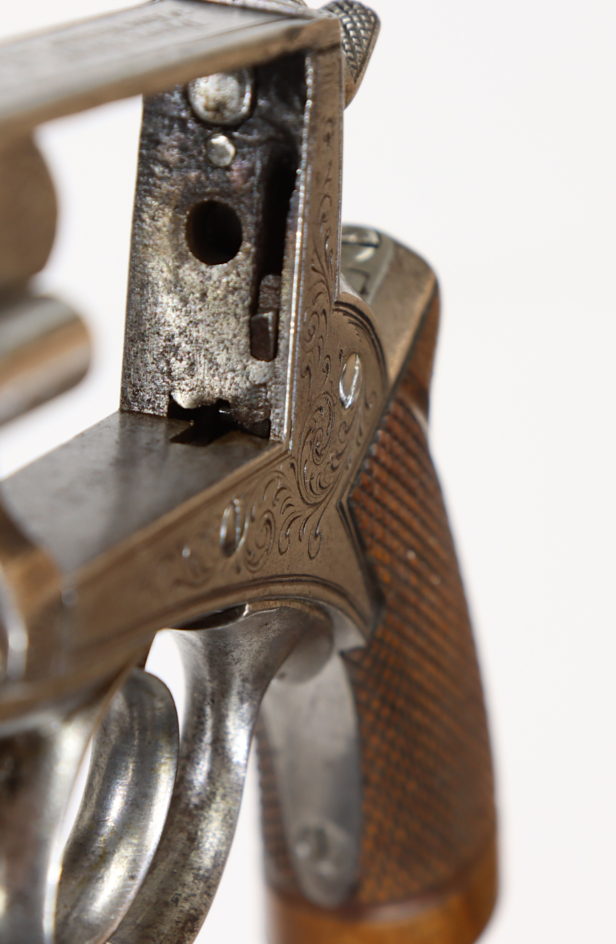 BLOCK REVOLVER, Double Action, made by Deane Adams & Deane, caliber 8mm ...