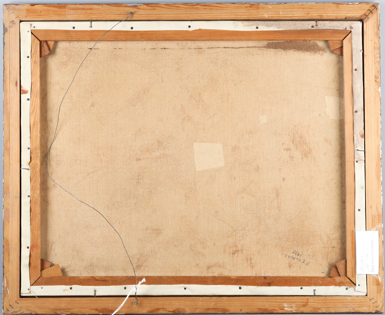 Bilder zu 3073091. KARIN ELISABETH SCHULTZ. Öl auf Leinwand, „Er und ...