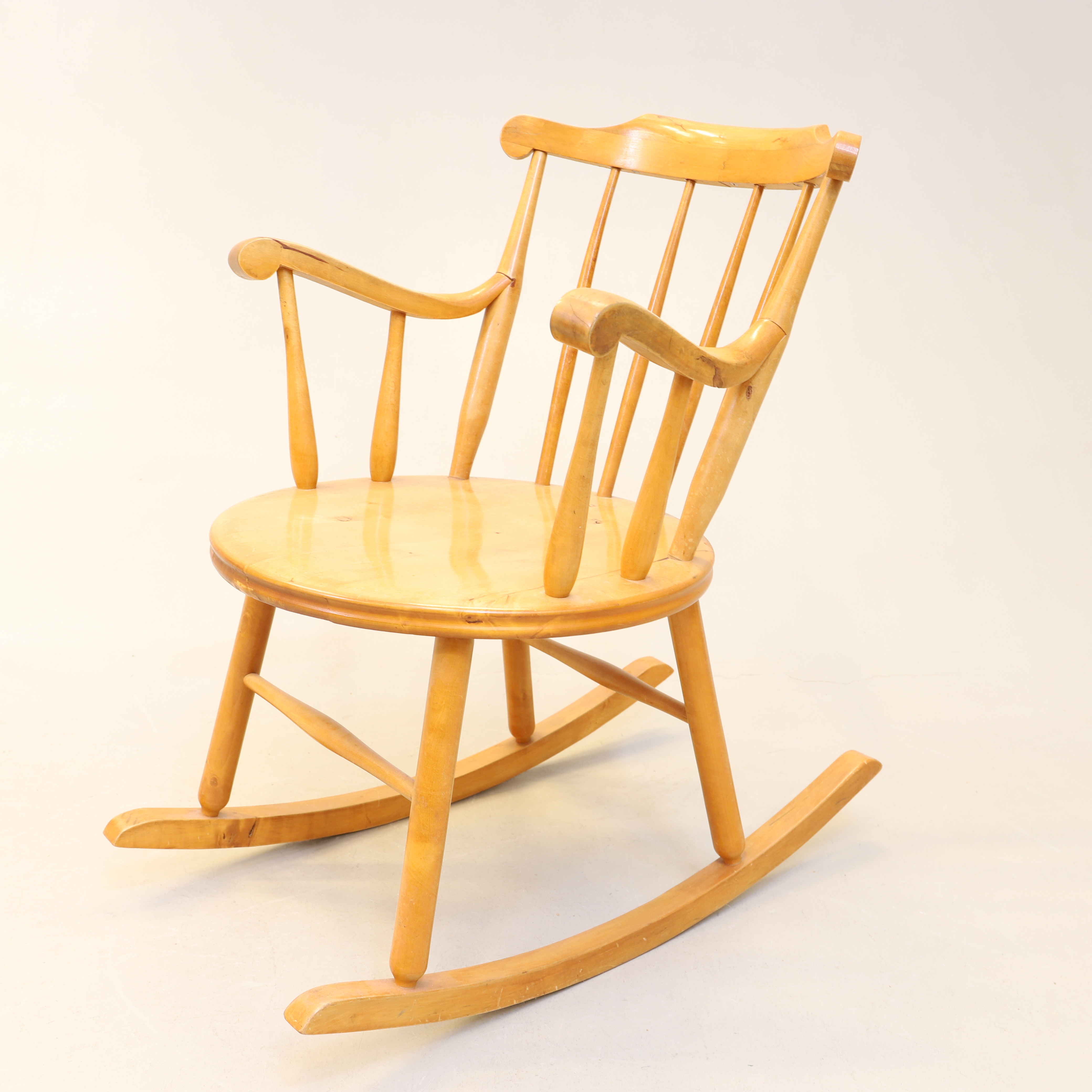 Images for 3074320. ROCKING CHAIR, stick model, 20th century. - Auctionet