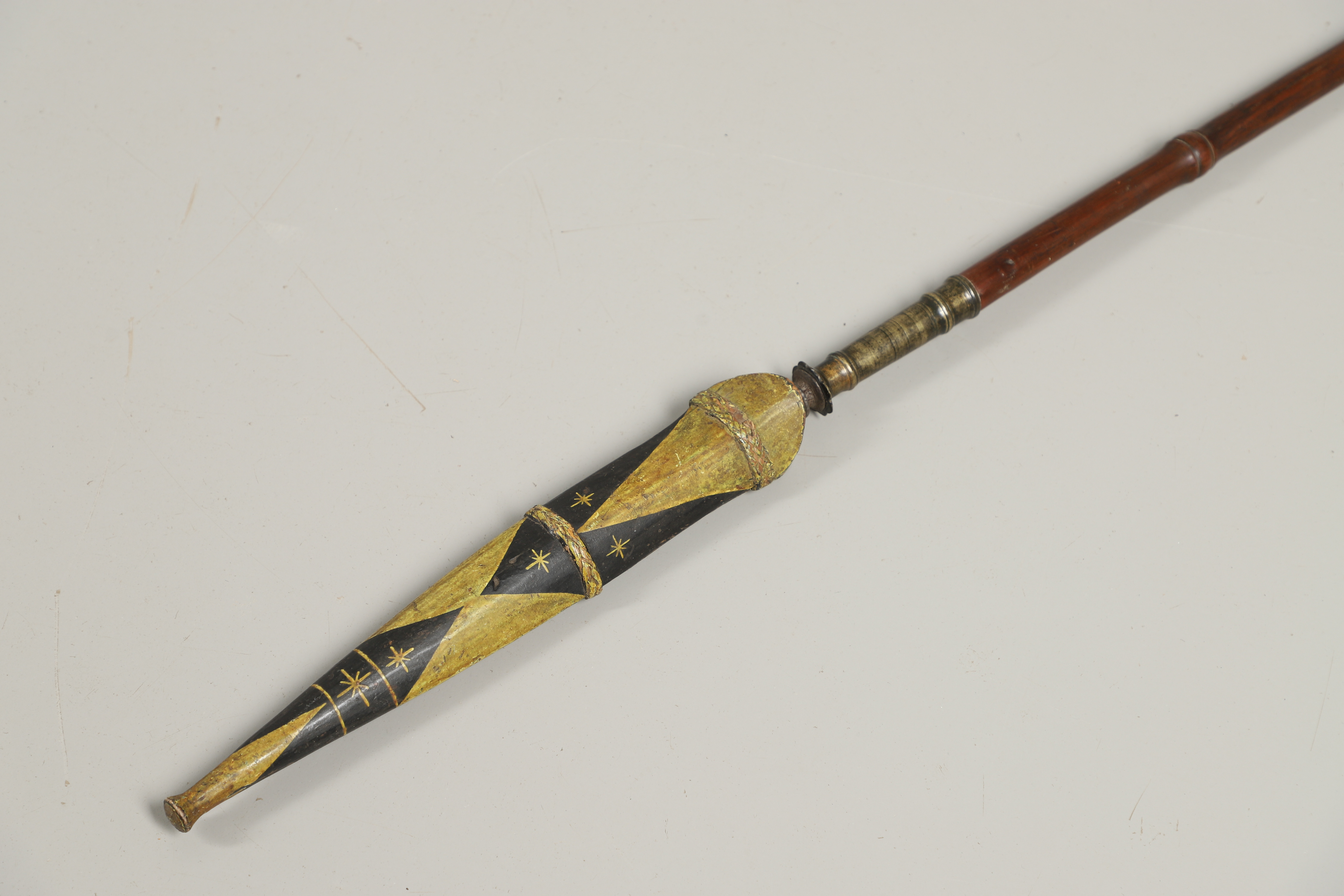 Images for 3074600. AN INDONESIA SPEAR OR LANCE WITH WAVY EDGED BLADE ...
