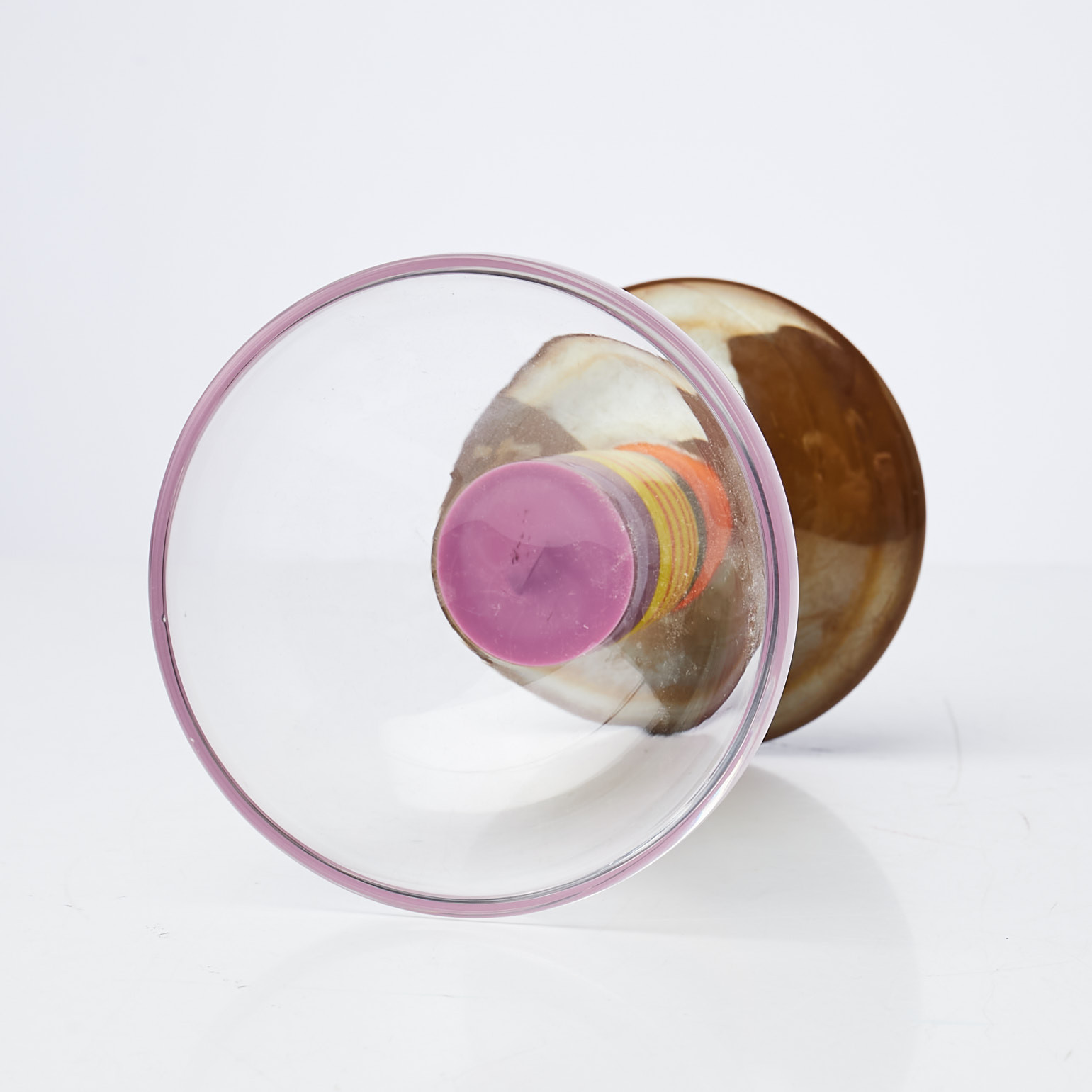 Images for 3075303. GUNNAR CYRÉN. Cup, "Pop glass", clear and colored ...