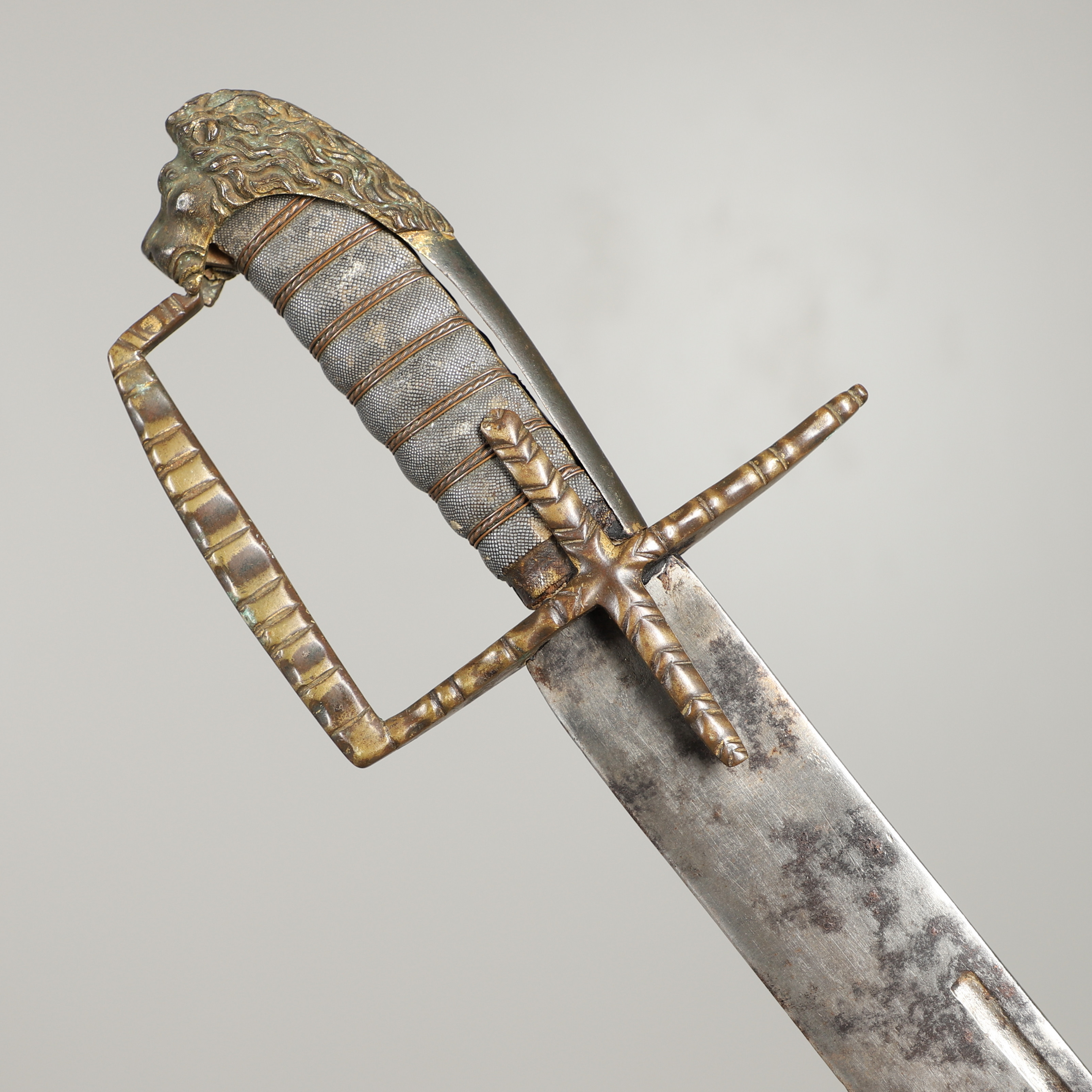 Images for 3075718. A NAVAL CUTLASS WITH UNUSUALLY HEAVY BLADE ...