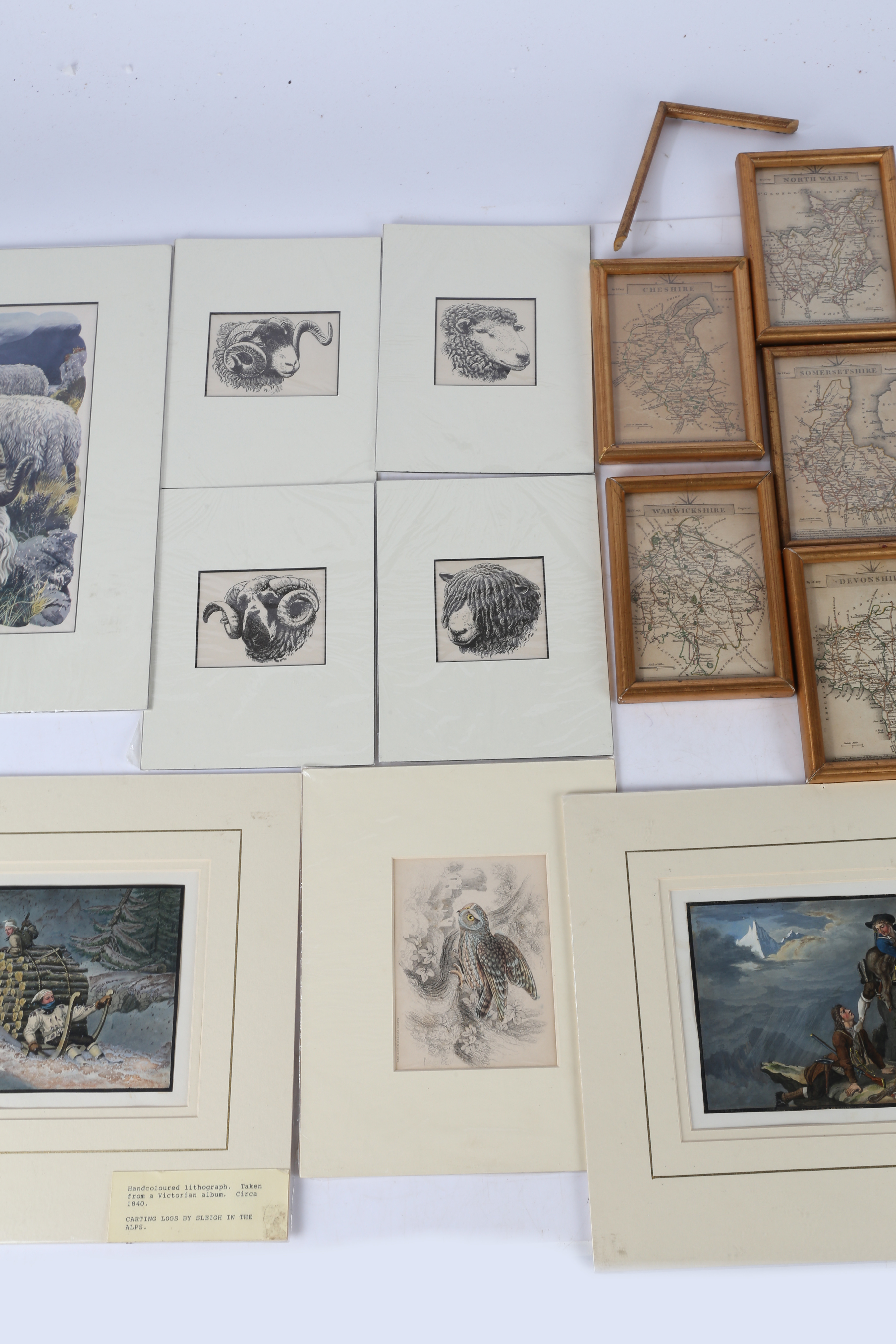 Images for 3075816. J. CARY, FIVE SMALL MAPS OF VARIOUS REGIONS AND A ...