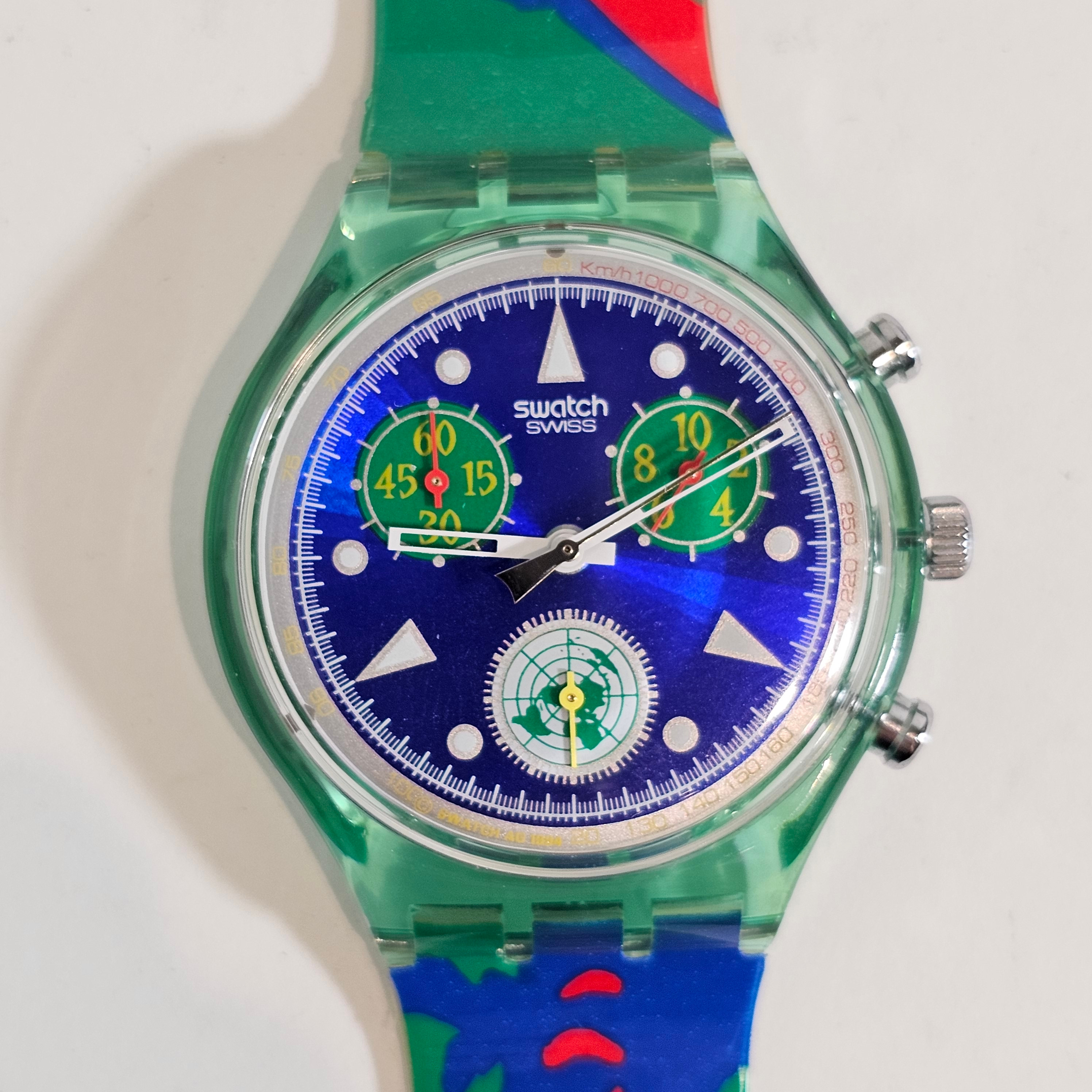 Images for 3079615. SWATCH. CHRONOGRAPH WATCH "50TH ANNIVERSARY OF THE ...