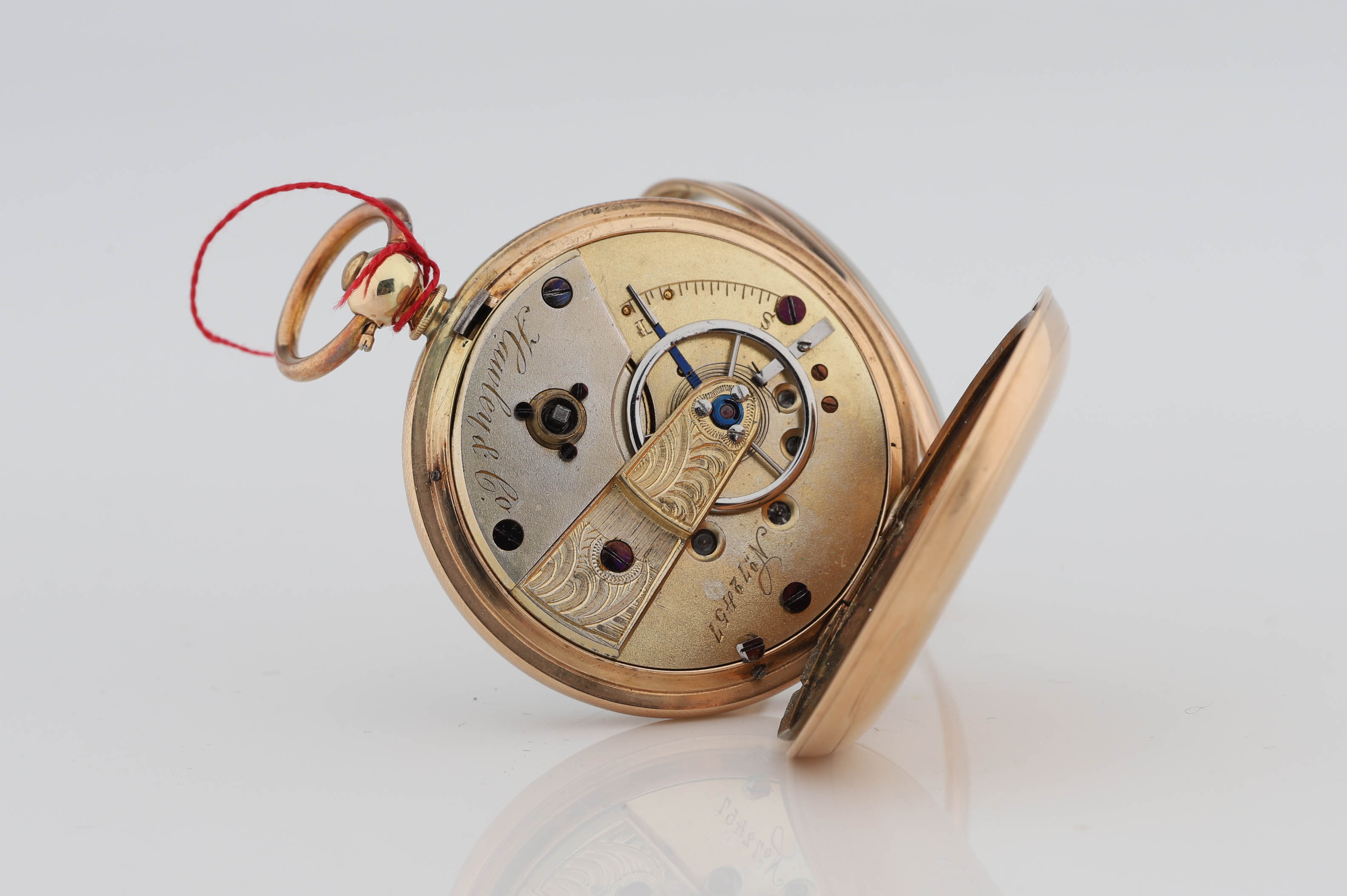 Images for 3083096. POCKET WATCH, HAWLEY & CO LONDON, 14K, England, key ...