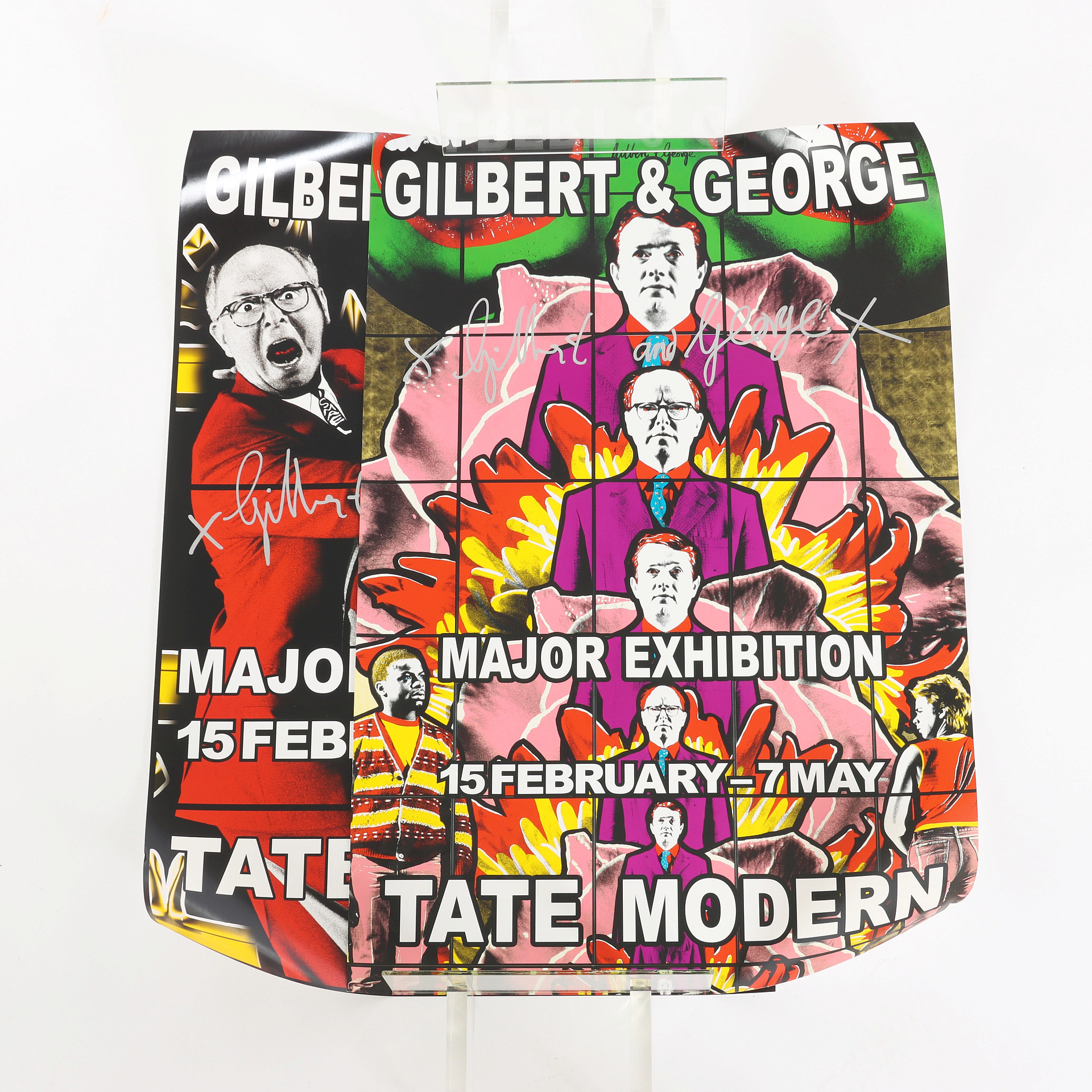 Images for 3091442. GILBERT & GEORGE, two signed exhibition posters ...