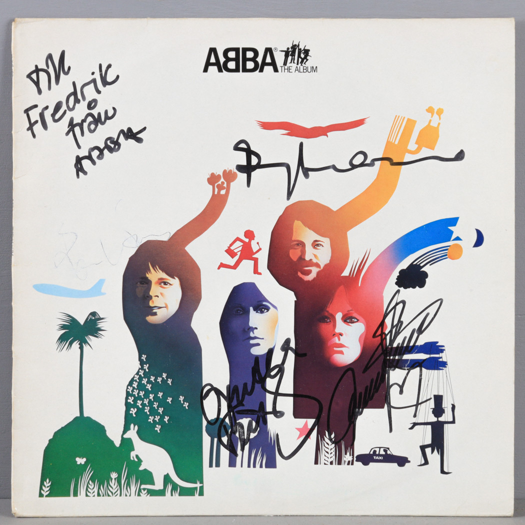Images for 3096047. AUTOGRAPHS ABBA, "ABBA The Album", 1977. - Auctionet