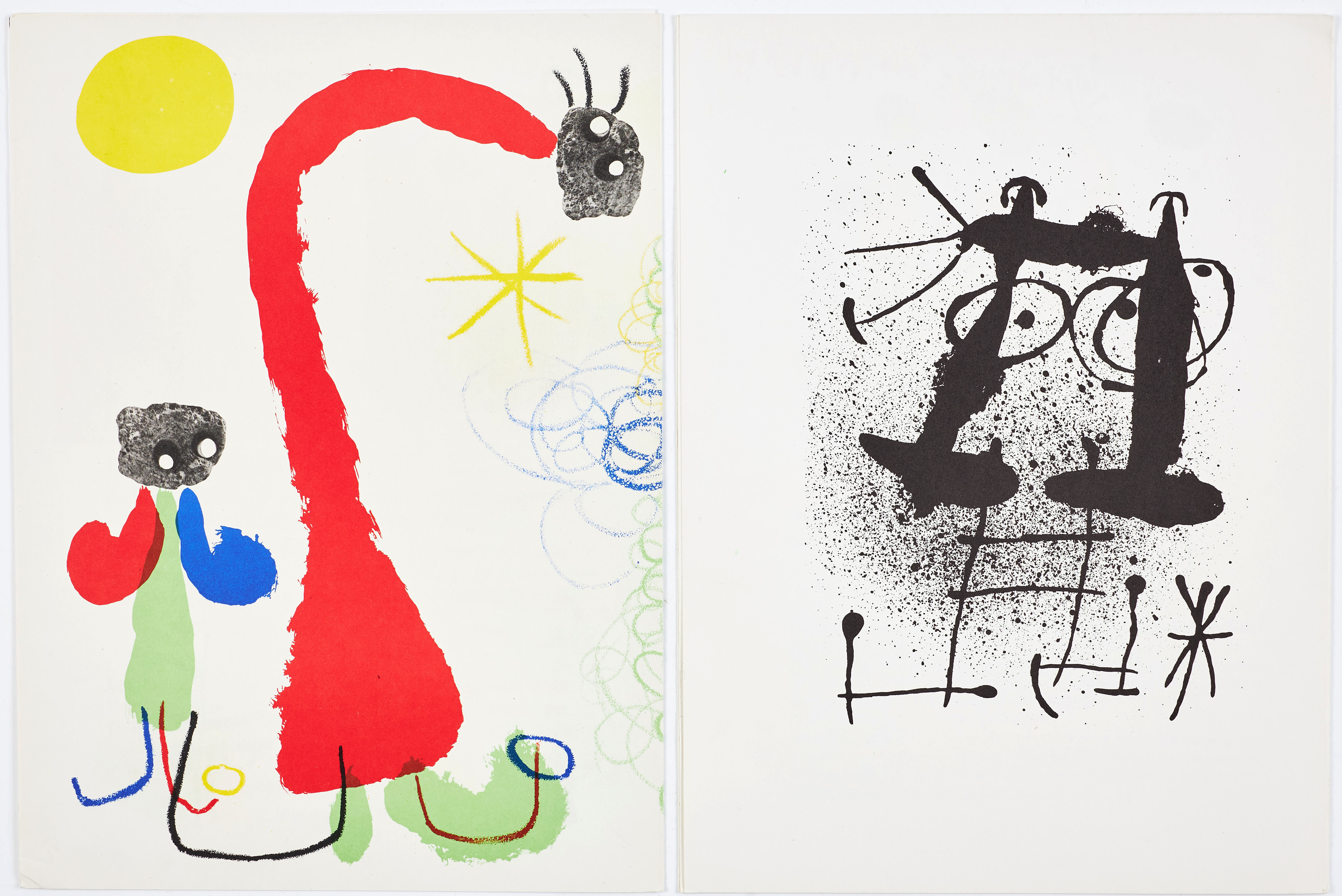 Images for 3099944. DERRIÈRE LE MIROIR, (DLM), 2 pcs, Joan Miró, no ...