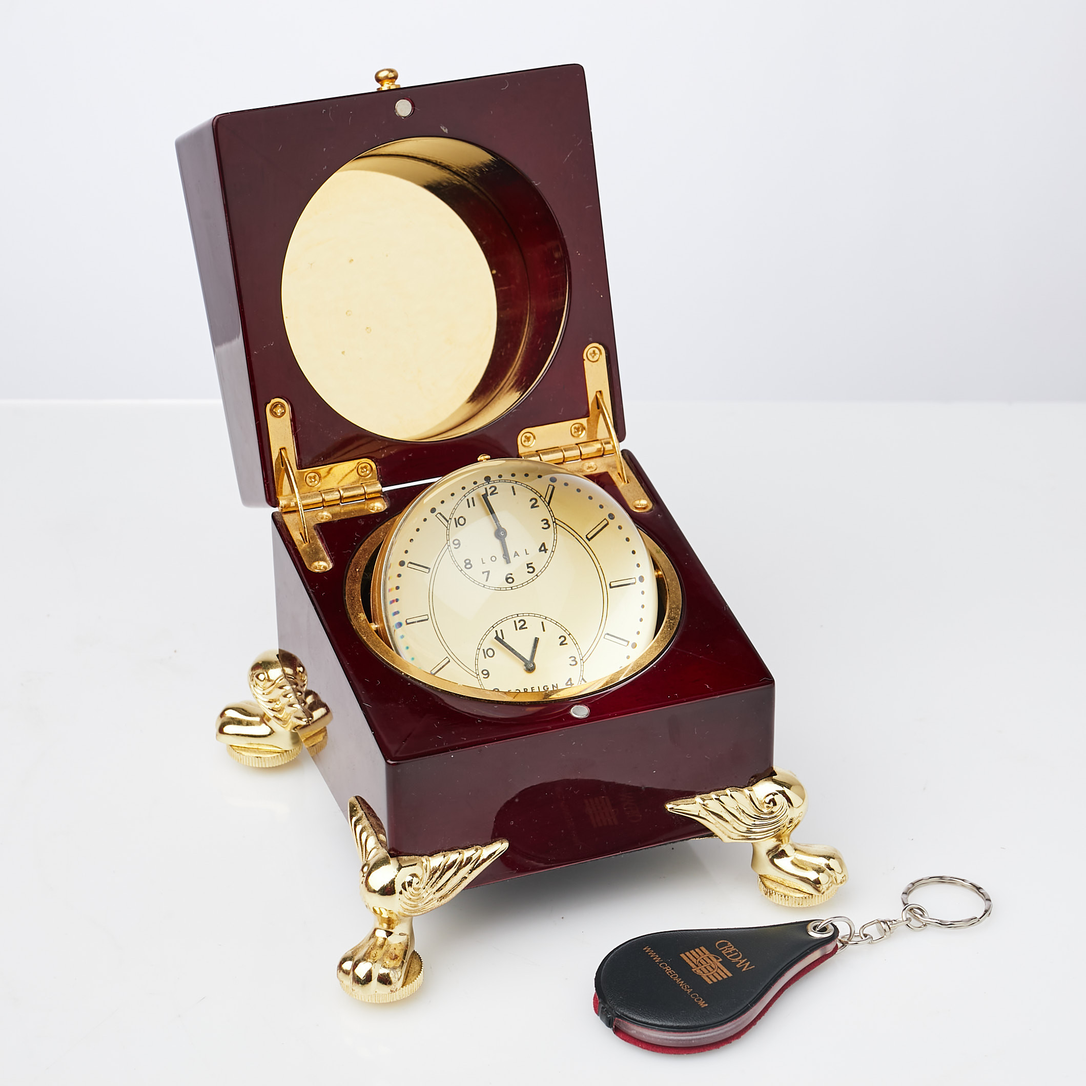 Images for 3103776. TABLE CLOCK, contemporary, Credan, with original ...