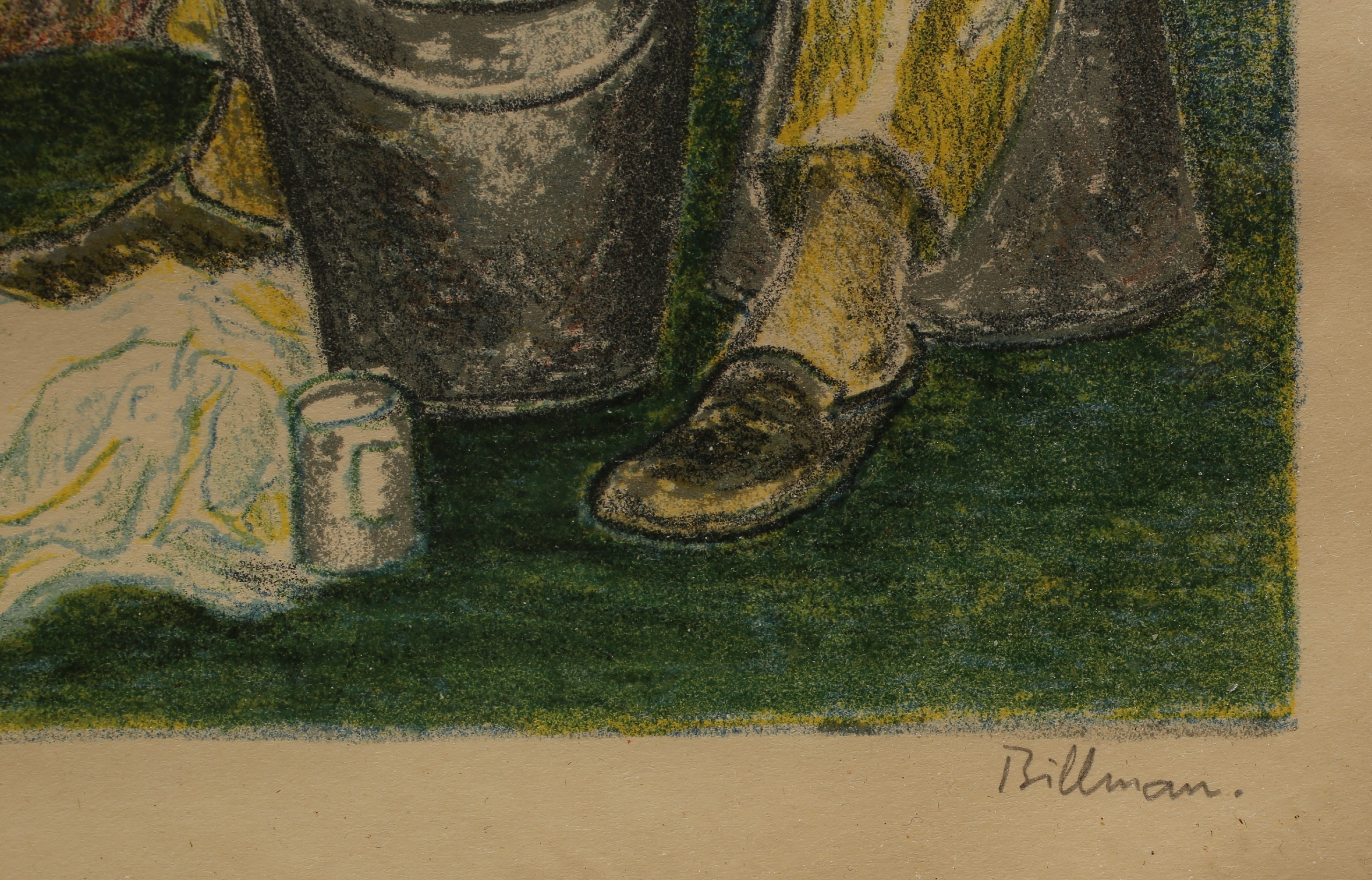 Bilder för 3104714. TORSTEN BILLMAN. Färglitografi, numrerad 115/260 ...