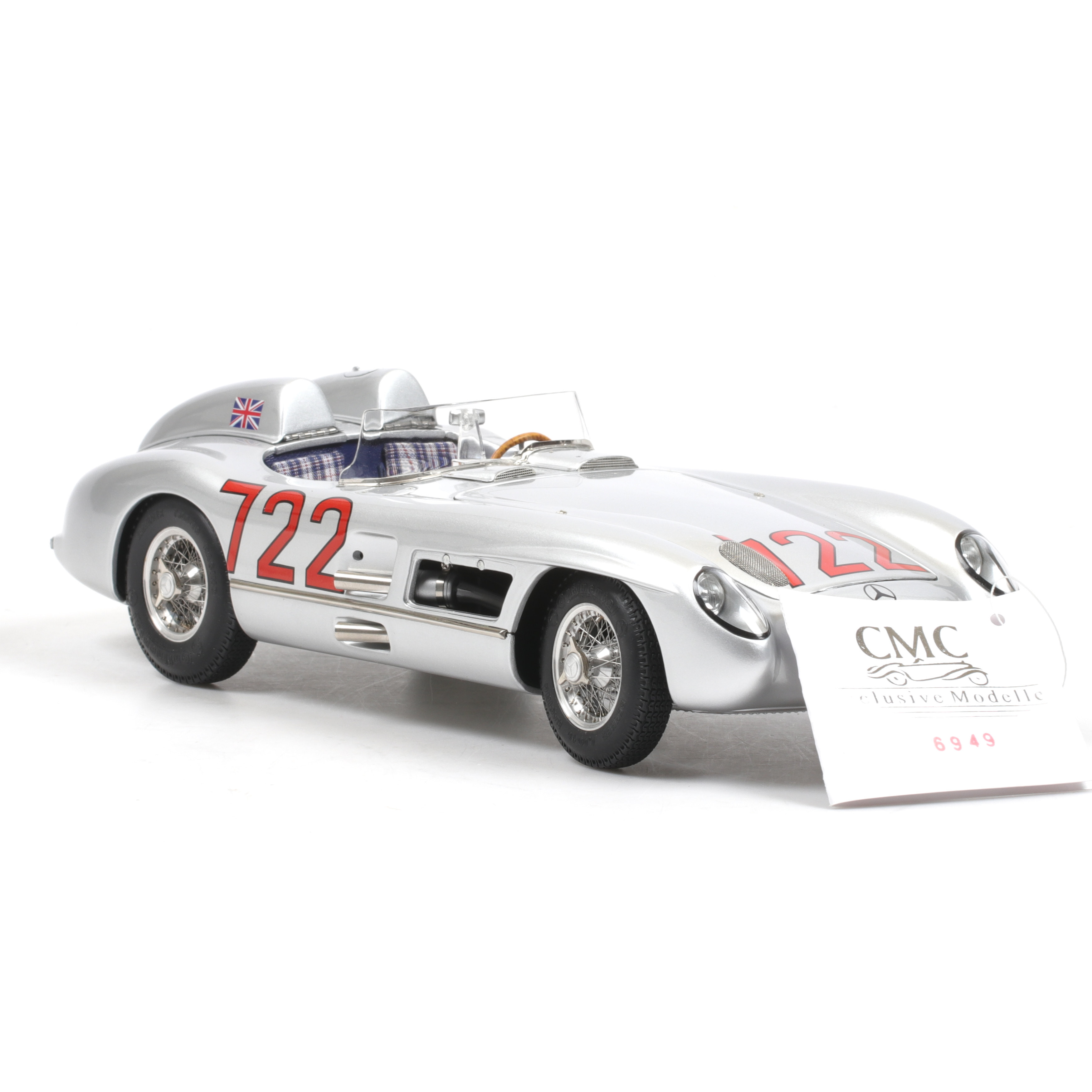 Images for 3106515. MODEL CAR, metal, Mercedes 300 SLR (W196S), Mille ...