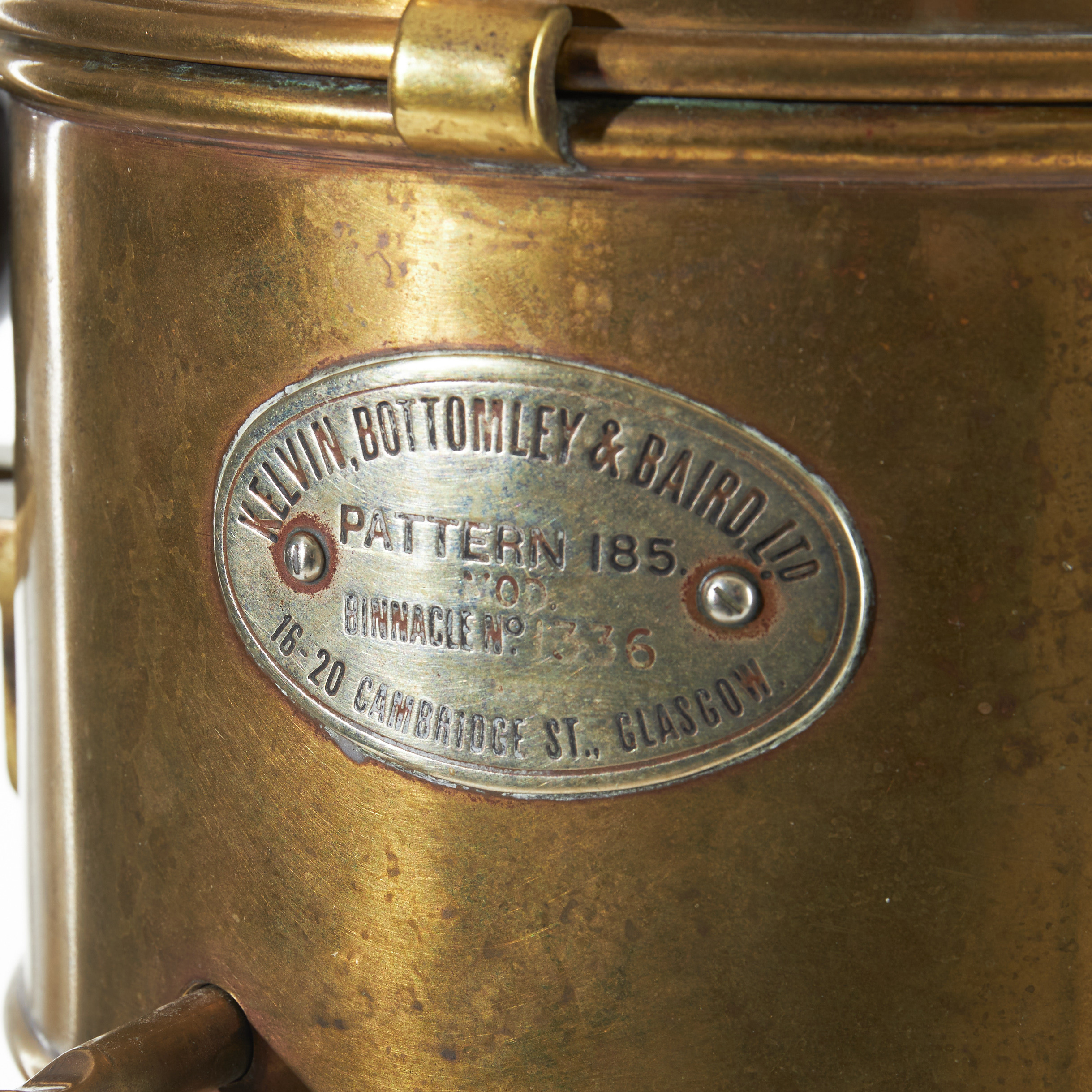 Bilder för 3107824. NAKTERHUS, för u-båt, 1910-tal, skyltmärkt Kelvin ...