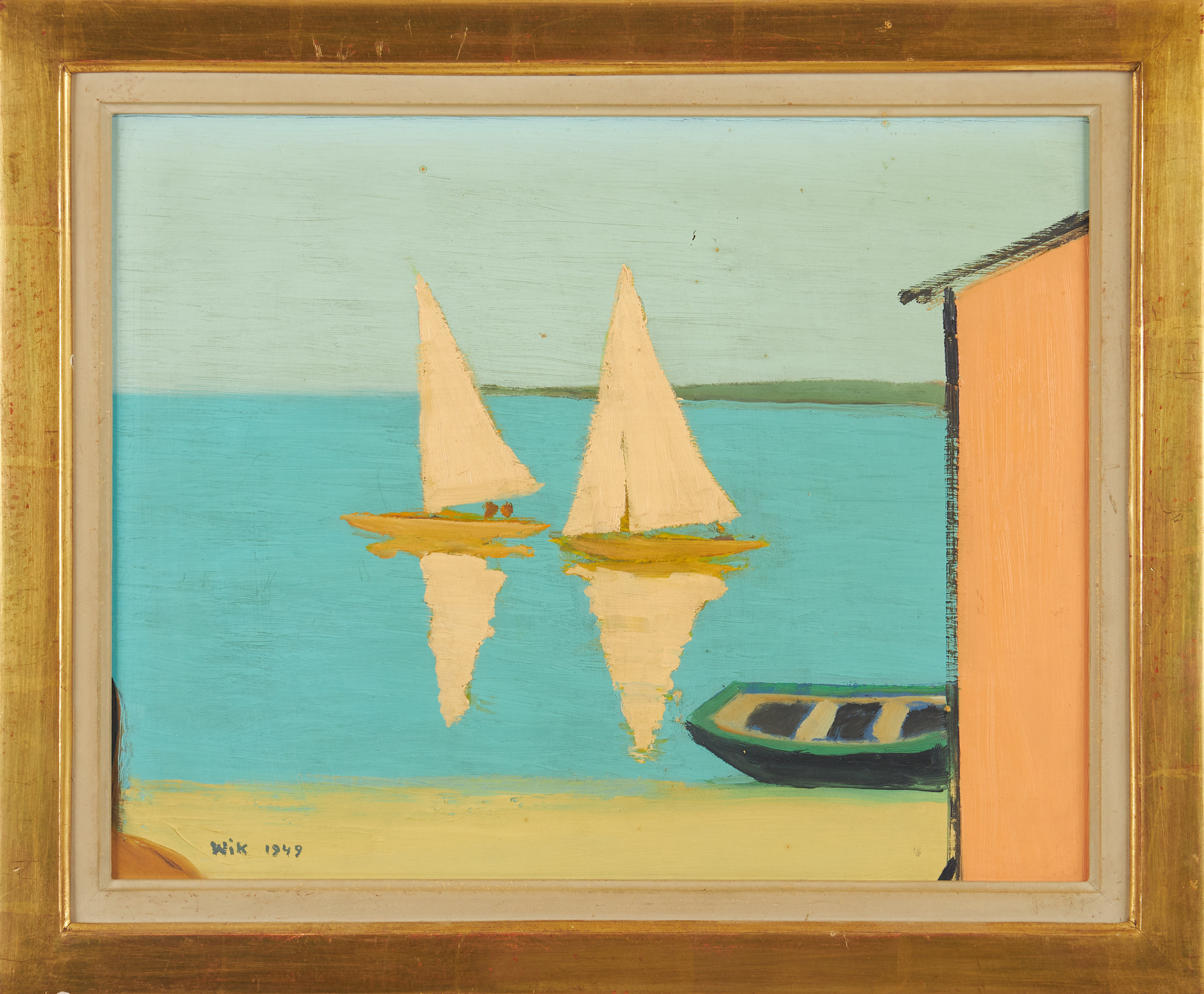 Images for 3110016. WILHELM WIK (1897-1987). “Stiltje”, oil on panel ...