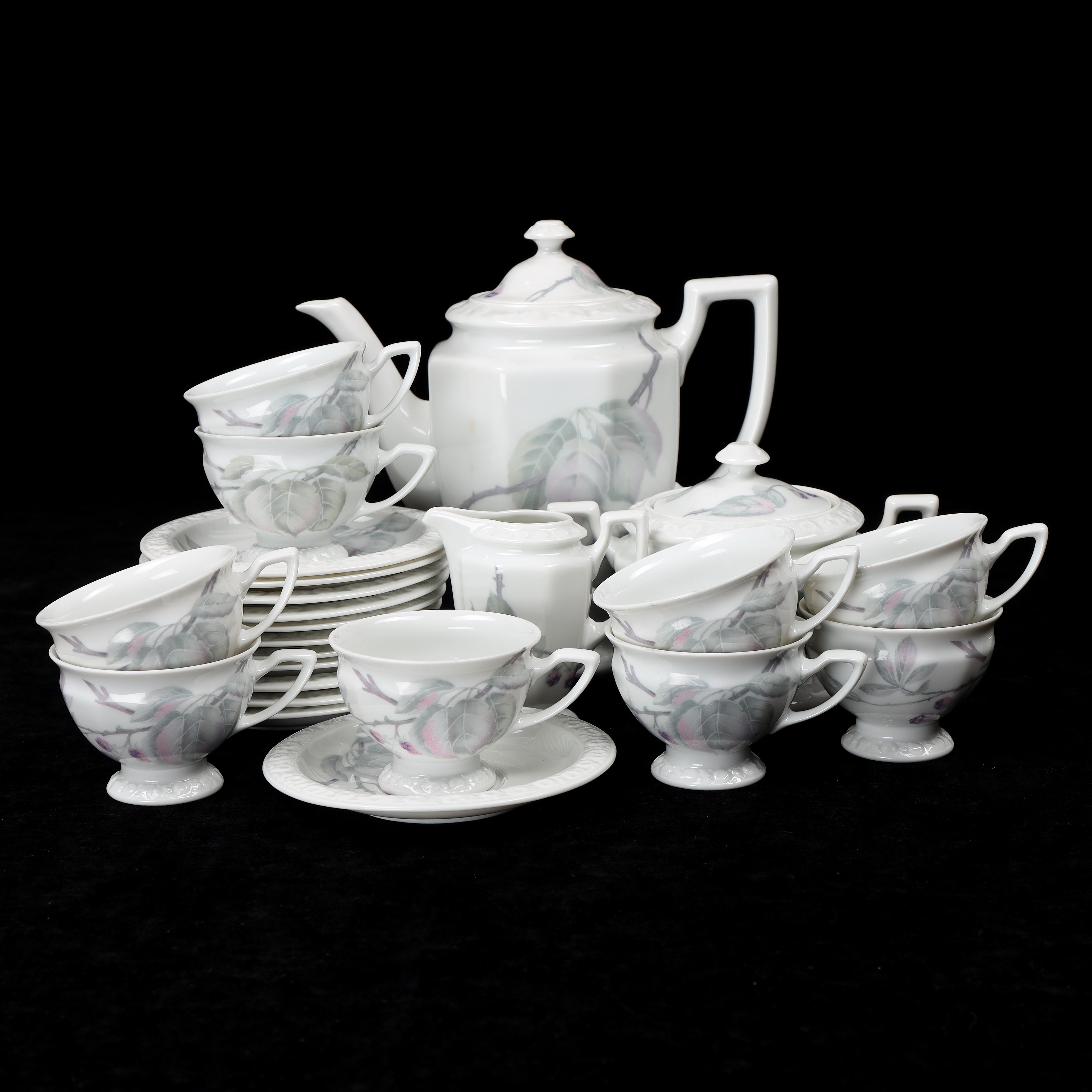 Images for 3112899. A 24-piece coffee set, “Maria”, Rosenthal, second ...