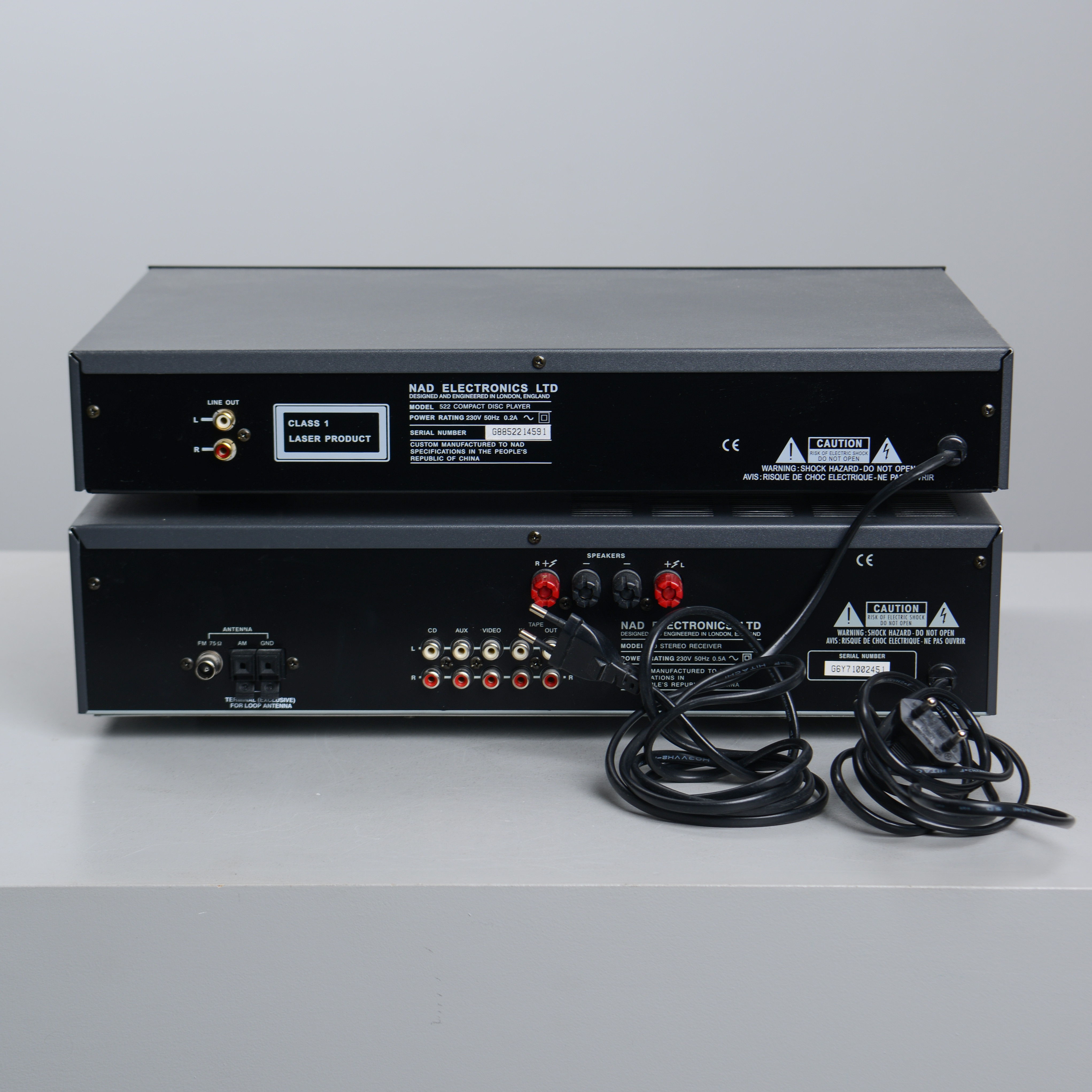 Bilder för 3115300. NAD, Stereo Receiver 710 & Compact Disc Player 522 ...