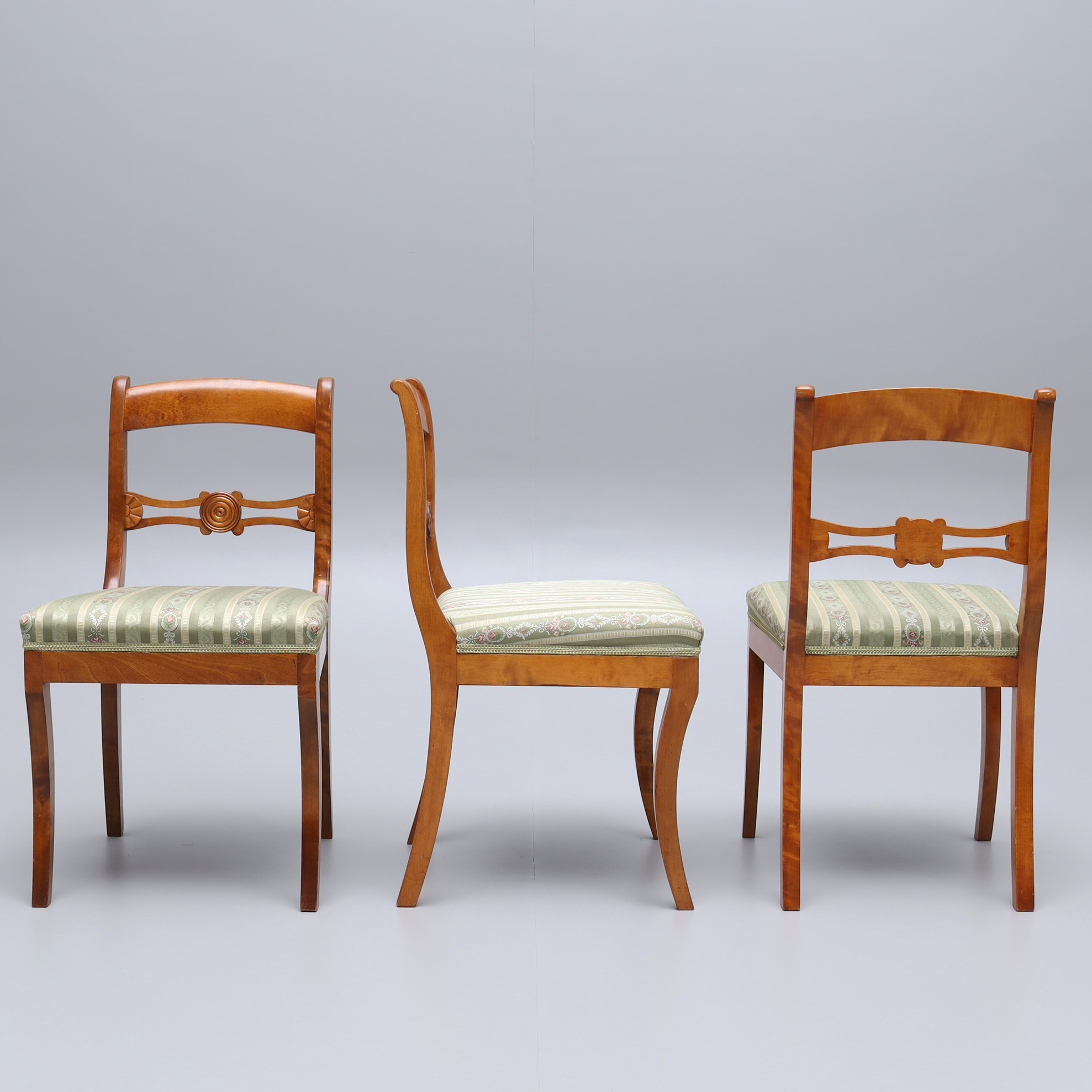 Images for 3116241. A set of six Karl-Johan style chairs, later 19th ...