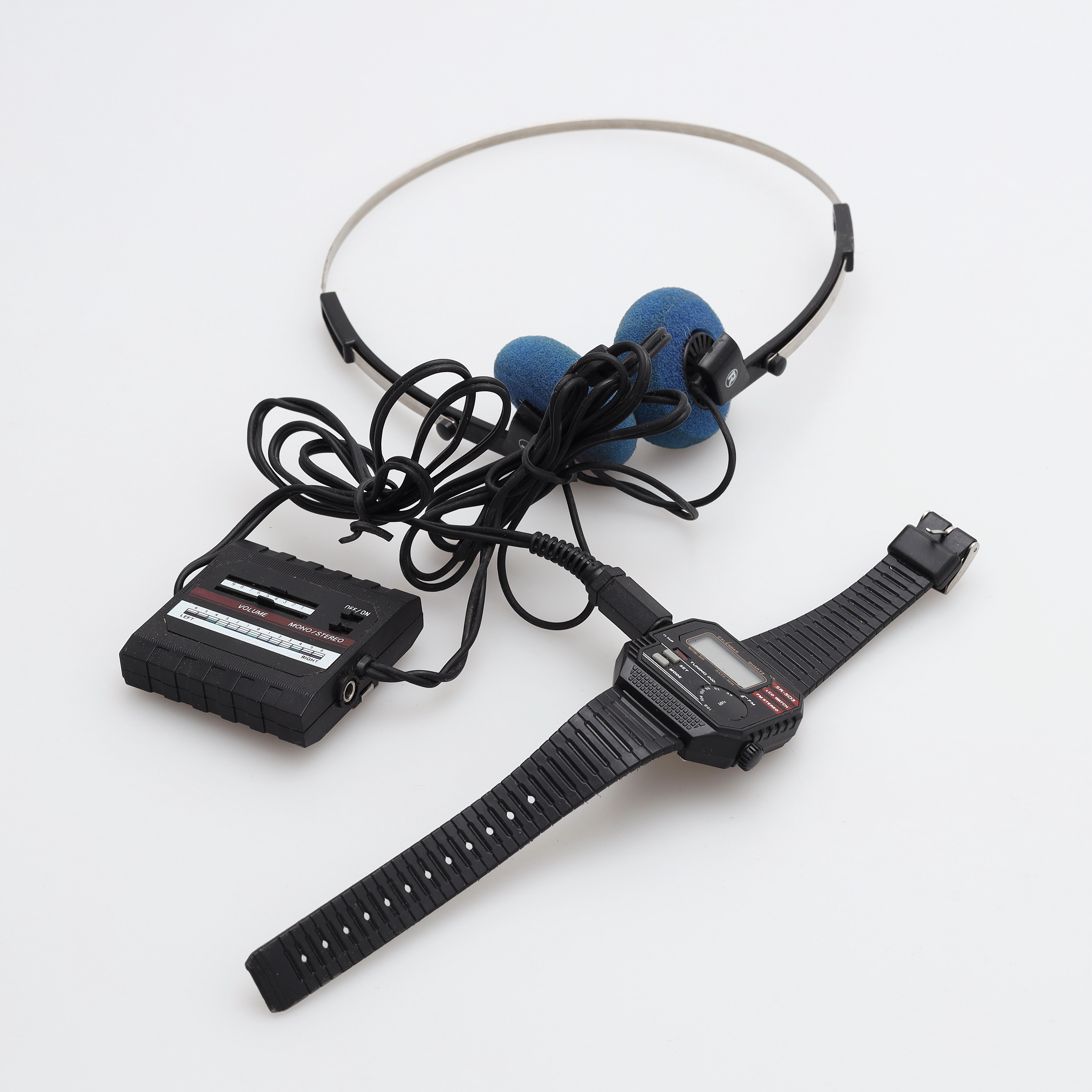 Images for 3122049. WRISTWATCH WITH RADIO AND HEADPHONES, 1980'S ...