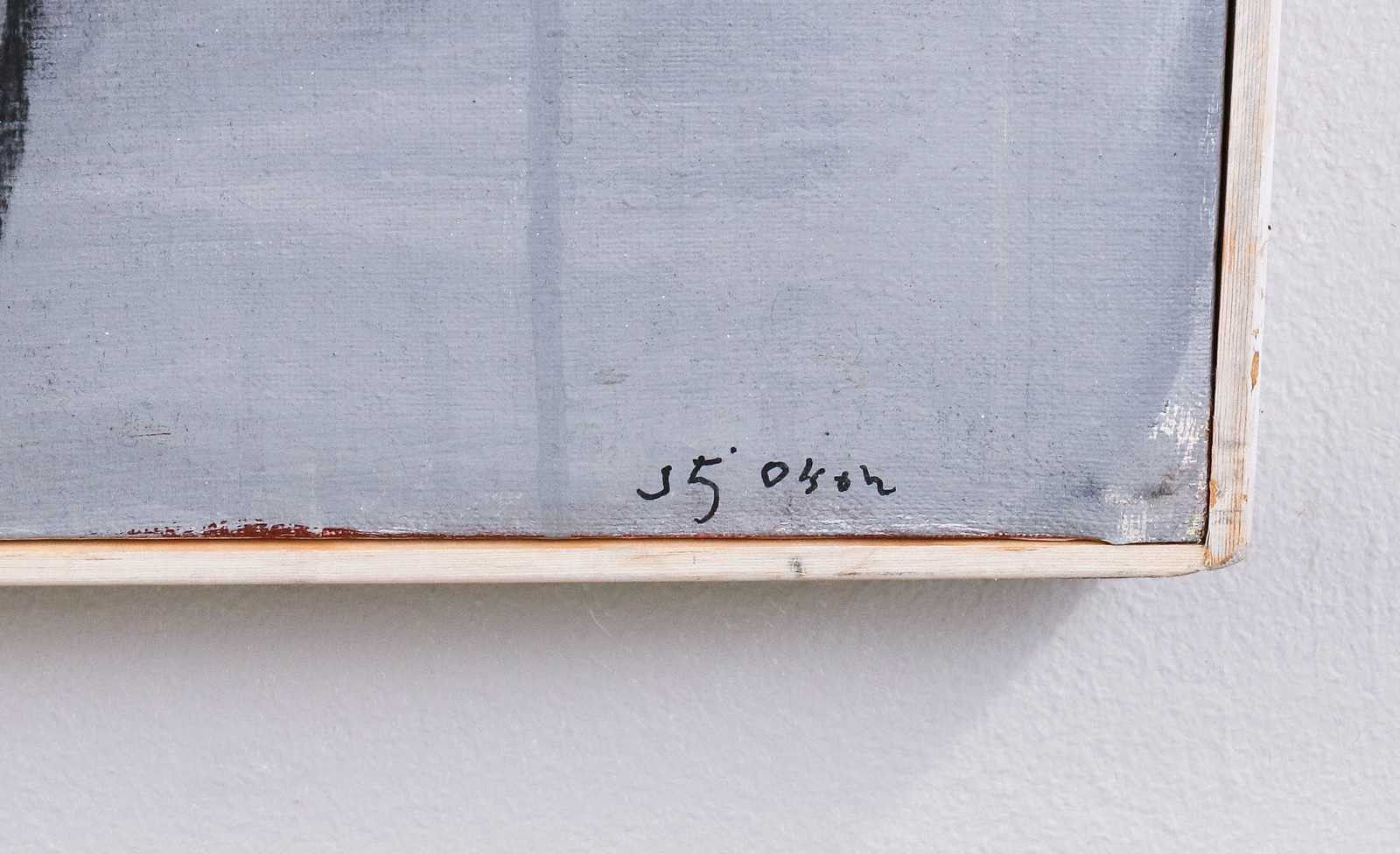 STIG OLSON. "självporträtt med lösnäsa" collage, 1999. Konst - Måleri ...