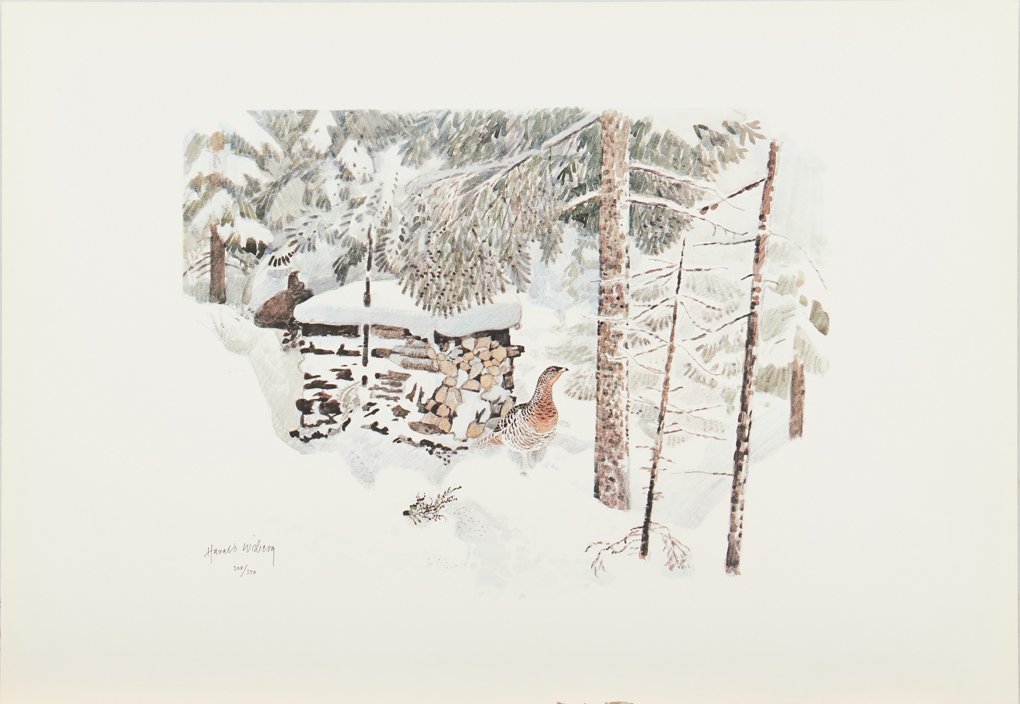 Bilder för 3125145. "Konstens Ark", mapp innehållande 6 färglitografier ...