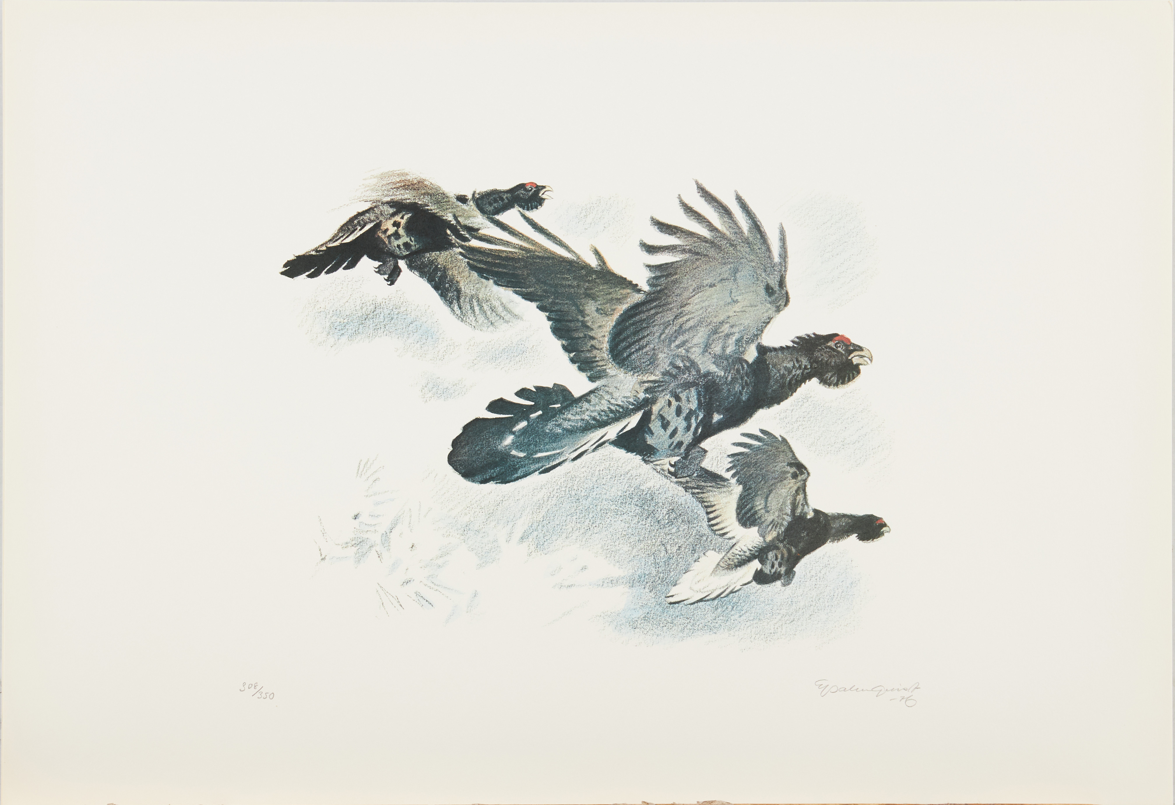 Bilder för 3125145. "Konstens Ark", mapp innehållande 6 färglitografier ...