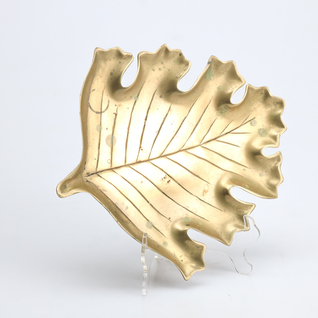 Images for 3129809. FIRMA SVENSKT TENN, a leaf-shaped plate, Stockholm ...