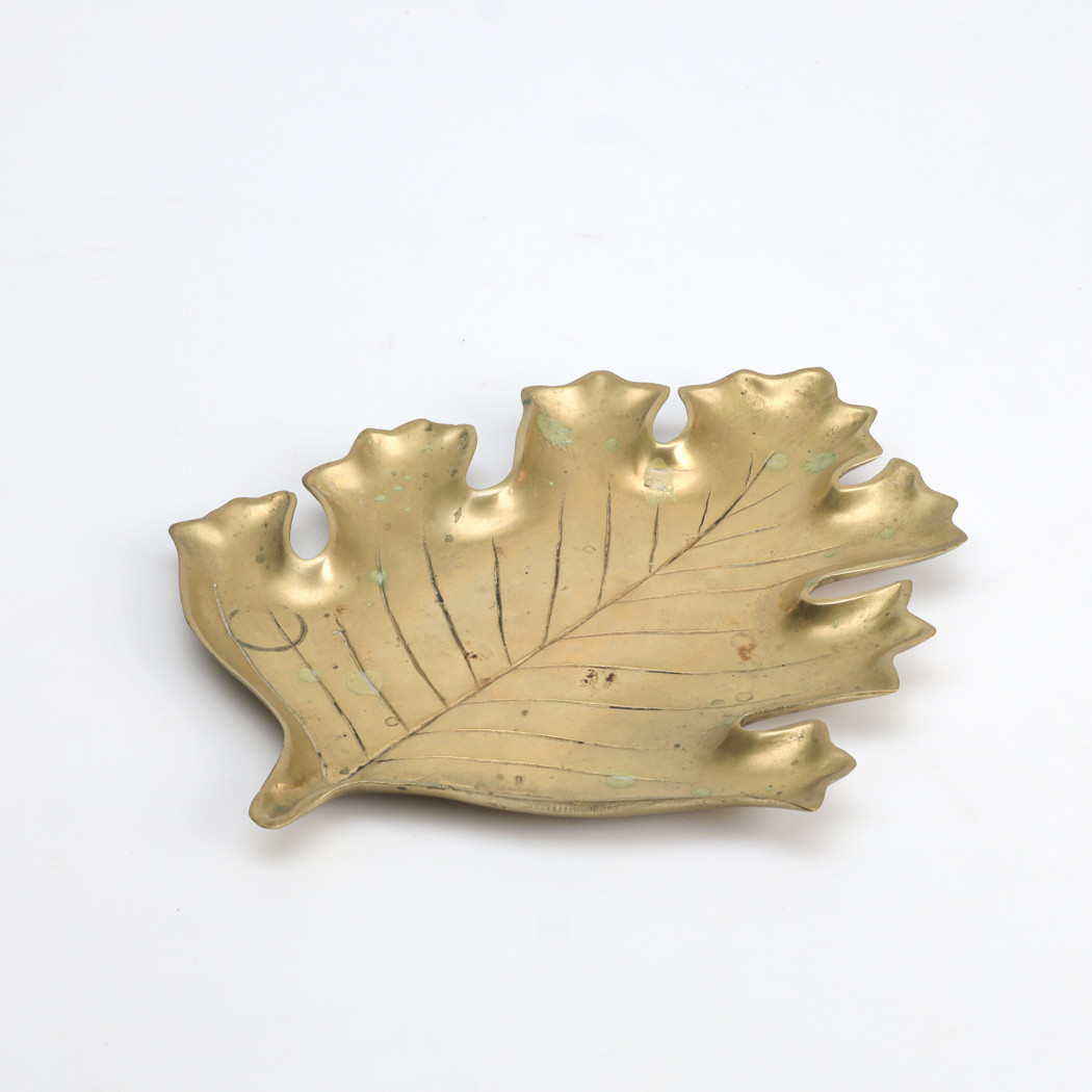 Images for 3129809. FIRMA SVENSKT TENN, a leaf-shaped plate, Stockholm ...