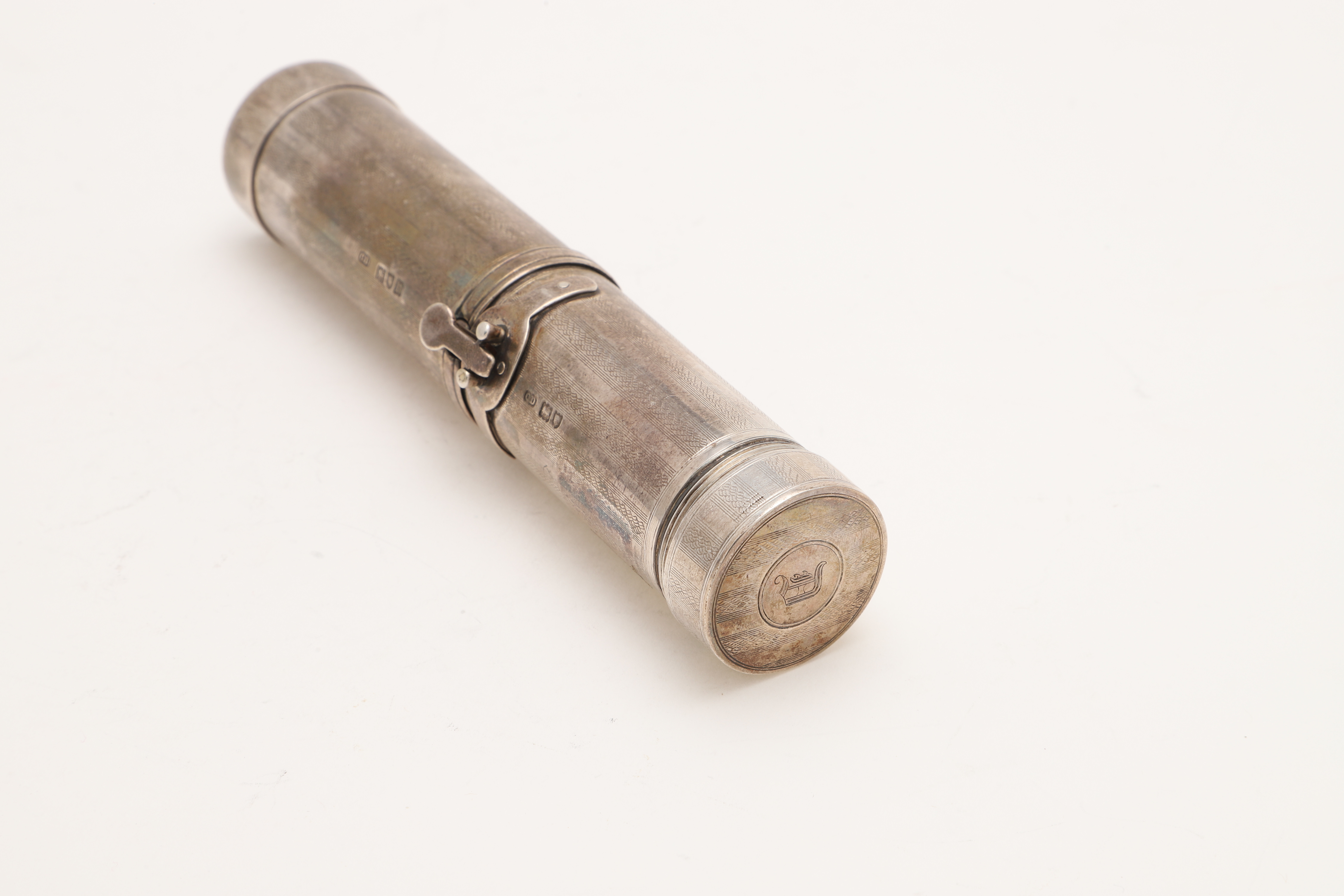 Images for 3136254. AN EARLY 20TH CENTURY BATTERY-POWERED SILVER TORCH ...