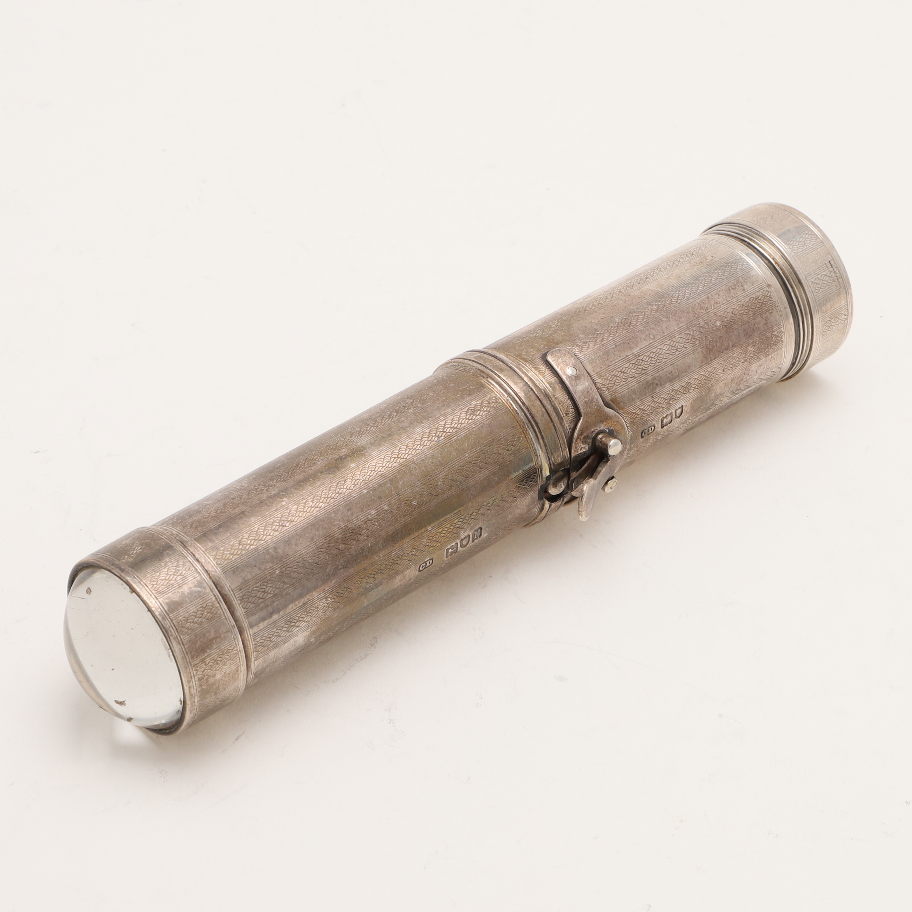 Images for 3136254. AN EARLY 20TH CENTURY BATTERY-POWERED SILVER TORCH ...