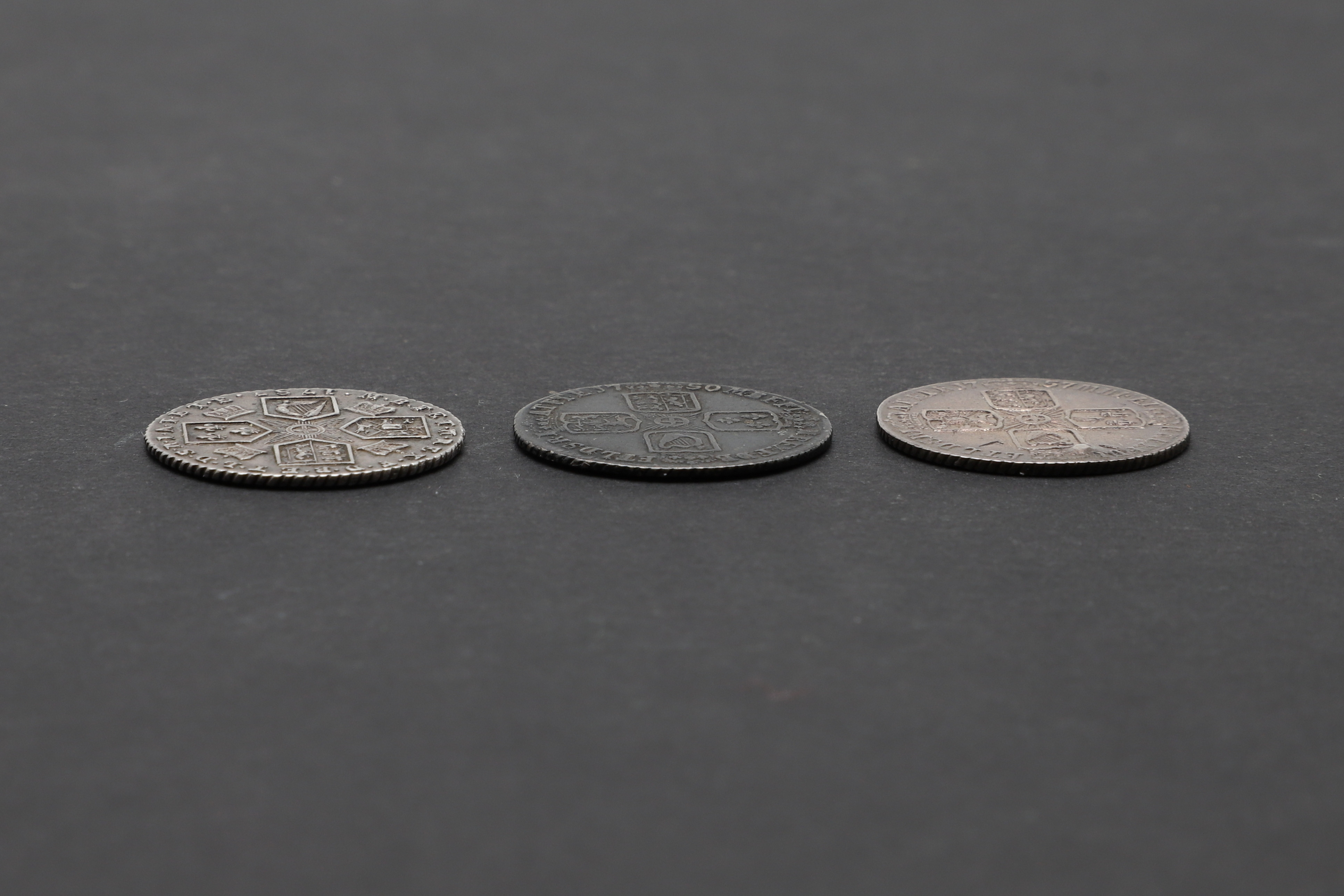 Images for 3143585. TWO GEORGE II SIXPENCE AND A SIMILAR GEORGE III ...