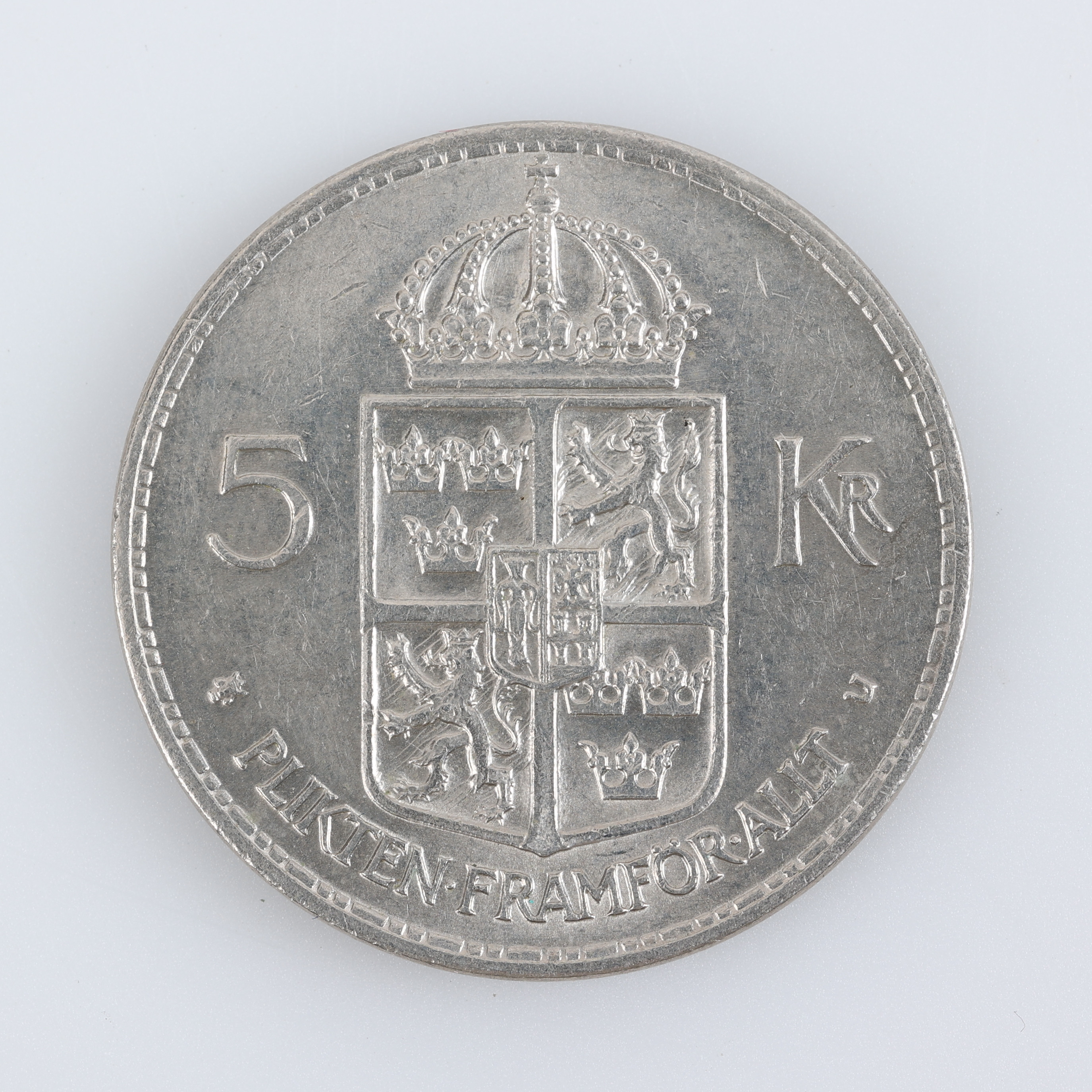 SVENSKA MYNT, 5 kr. Mynt, Medaljer & Frimärken - Mynt & Sedlar - Auctionet