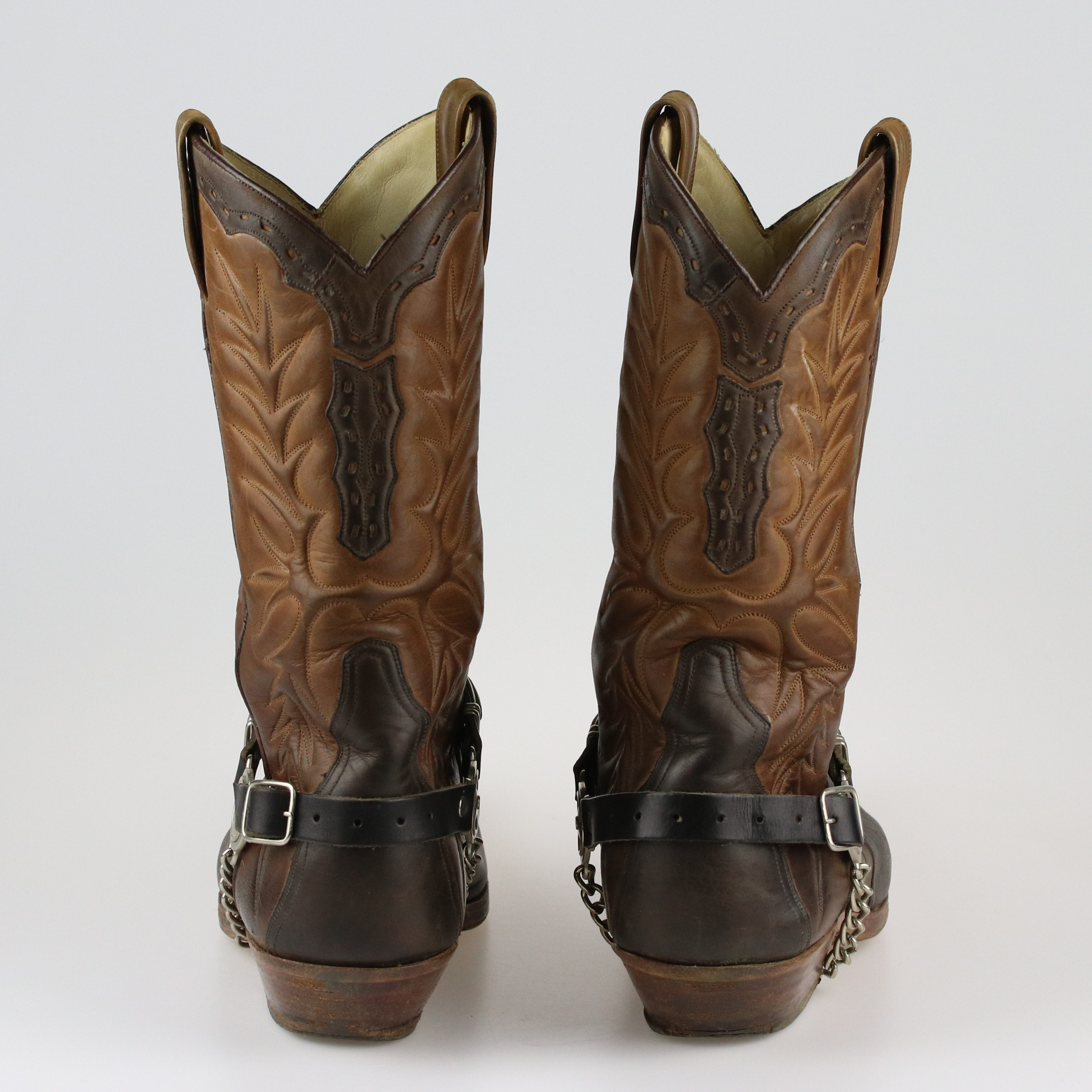 Bilder för 3155948. COWBOYBOOTS, herr stl. 42/43, brunt skinn ...