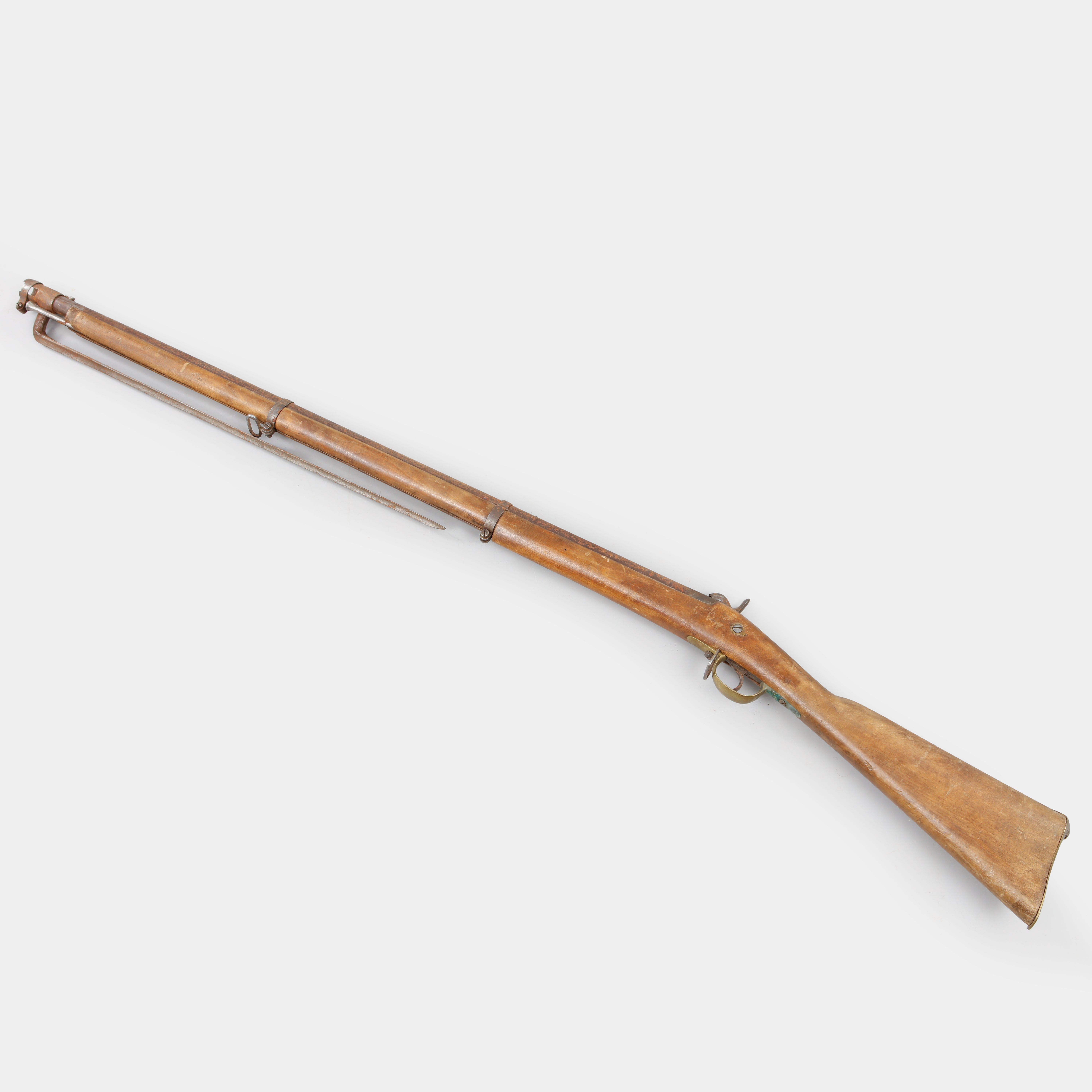 Images for 3160806. A 19th-century breech-loading rifle with bayonet ...