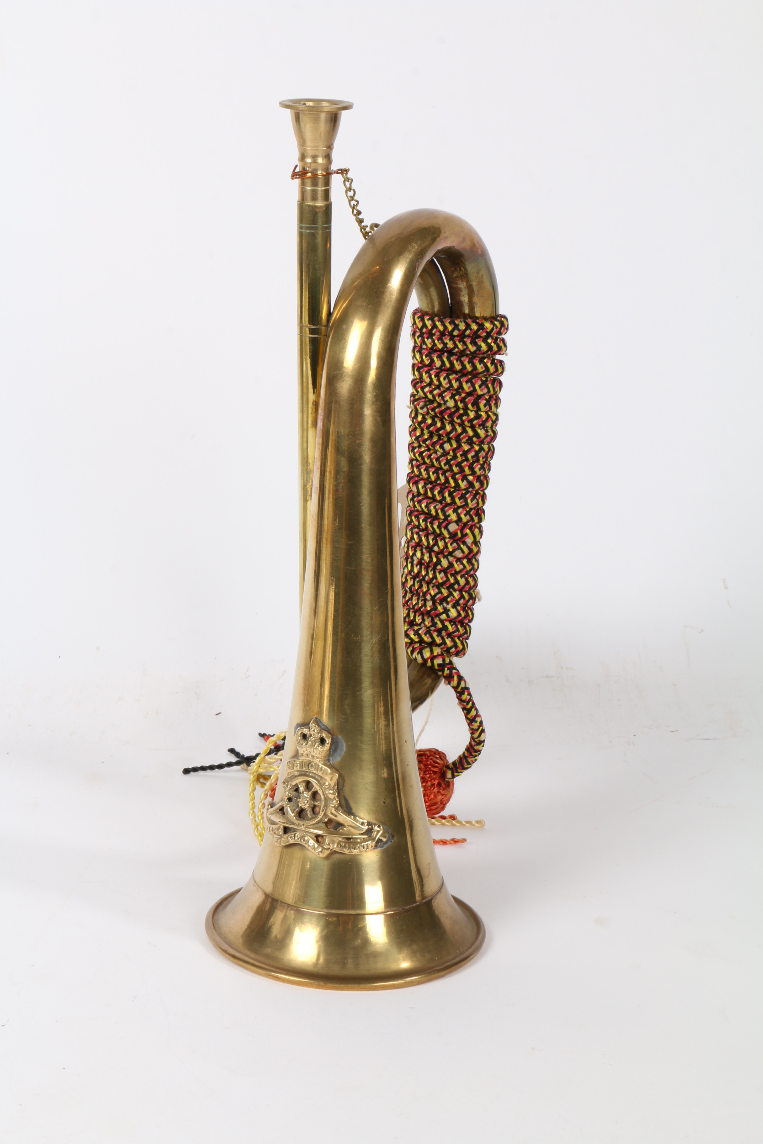 Images for 3161158. REPRODUCTION BRITISH ARMY BUGLE BADGED TO THE ROYAL ...