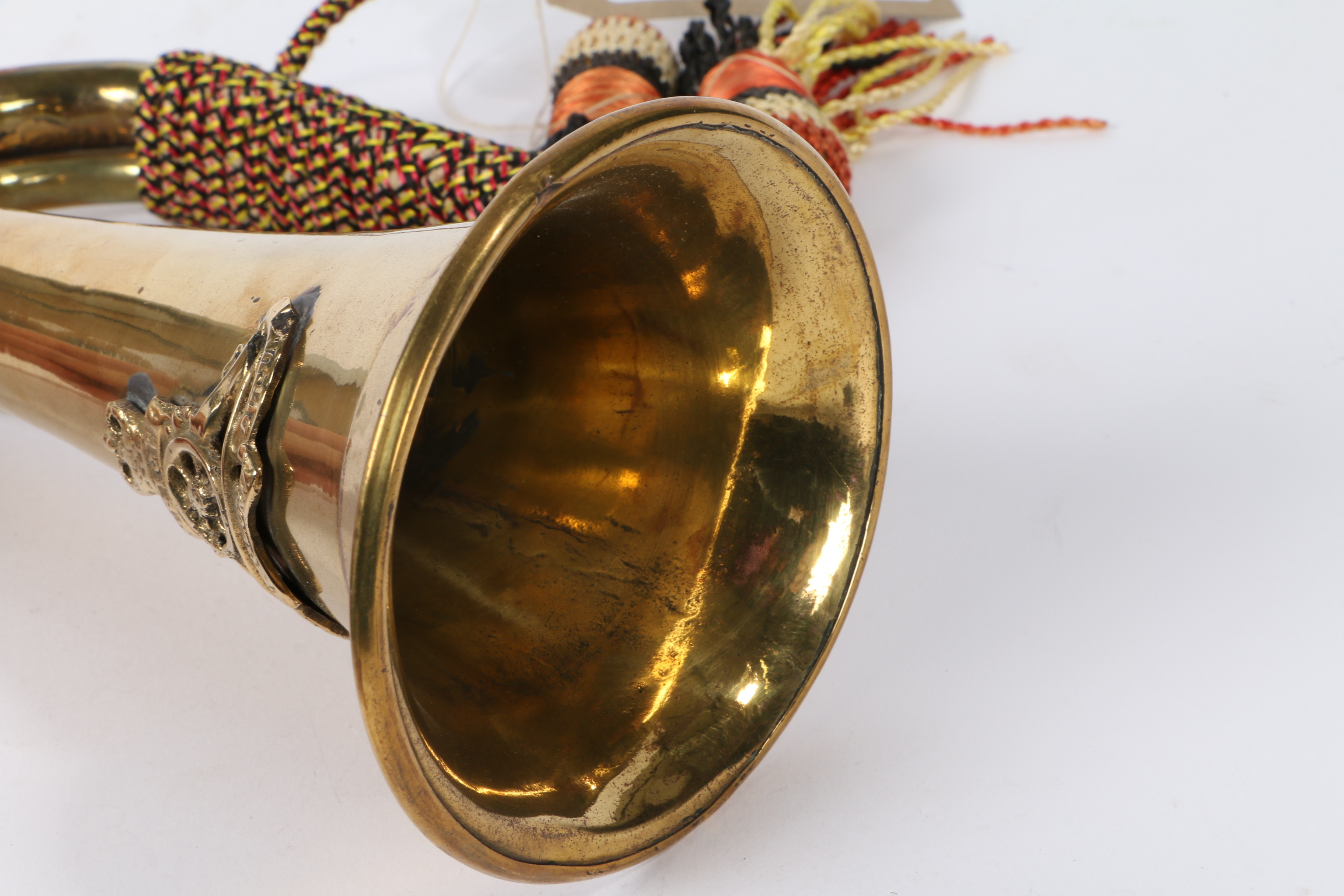 Images for 3161158. REPRODUCTION BRITISH ARMY BUGLE BADGED TO THE ROYAL ...