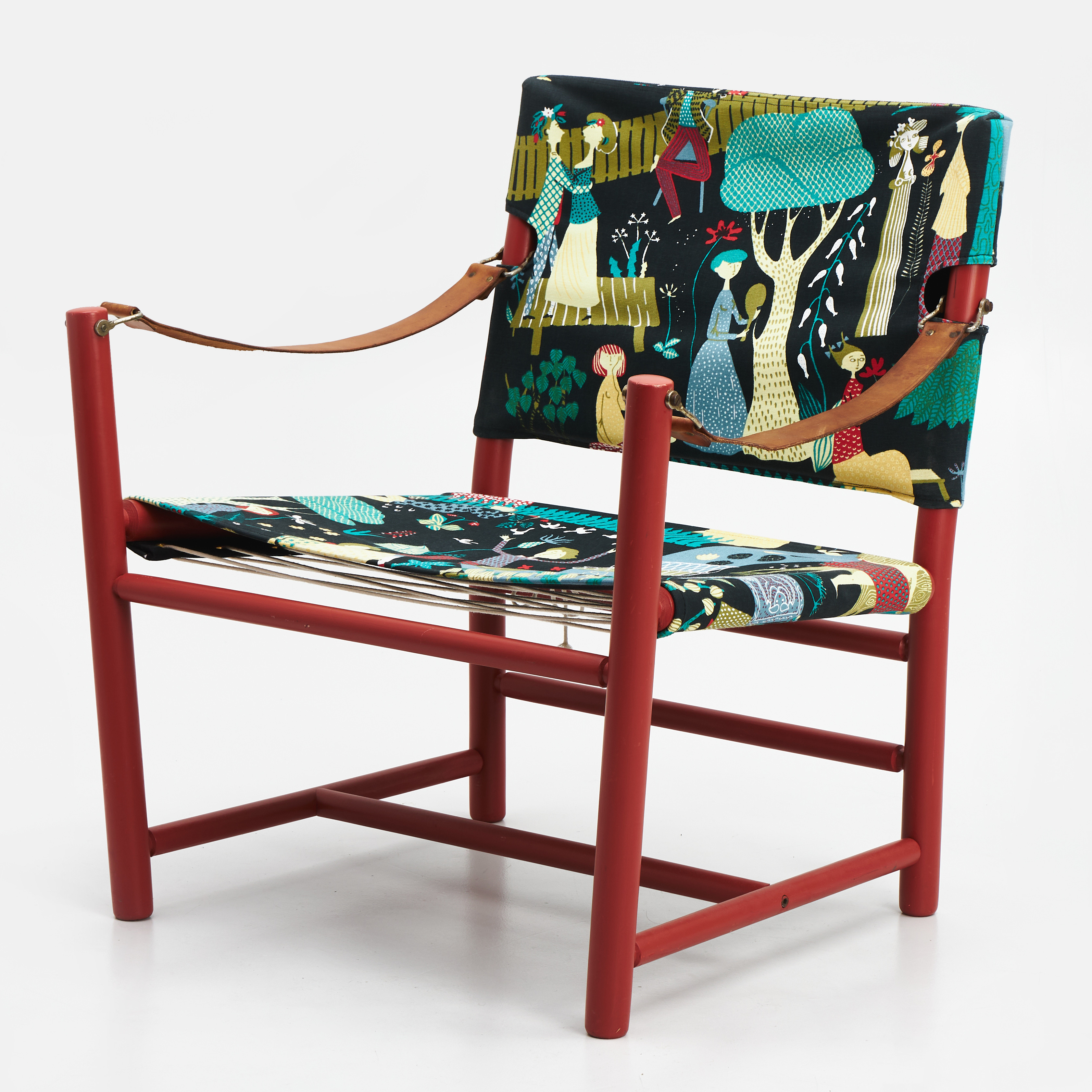 Images for 3163262. An armchair, Safari model, 1960s. Dressed in Stig ...