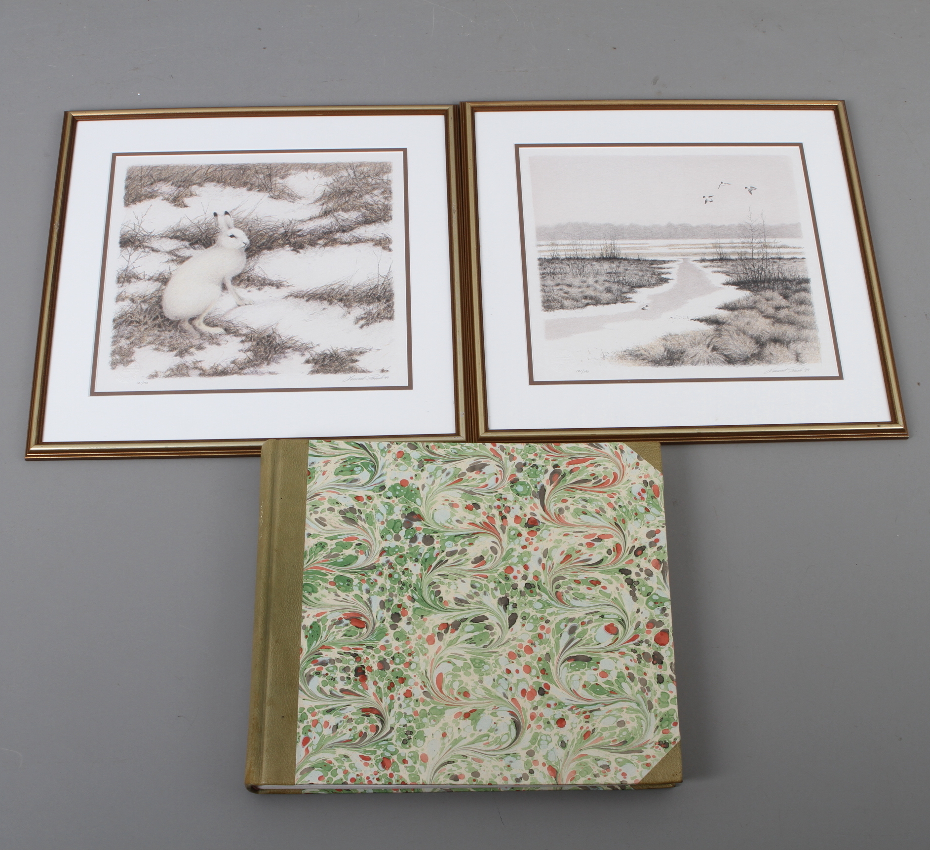 Images for 316513. LENNART SAND Book/stone lithograph folder "Sketches ...