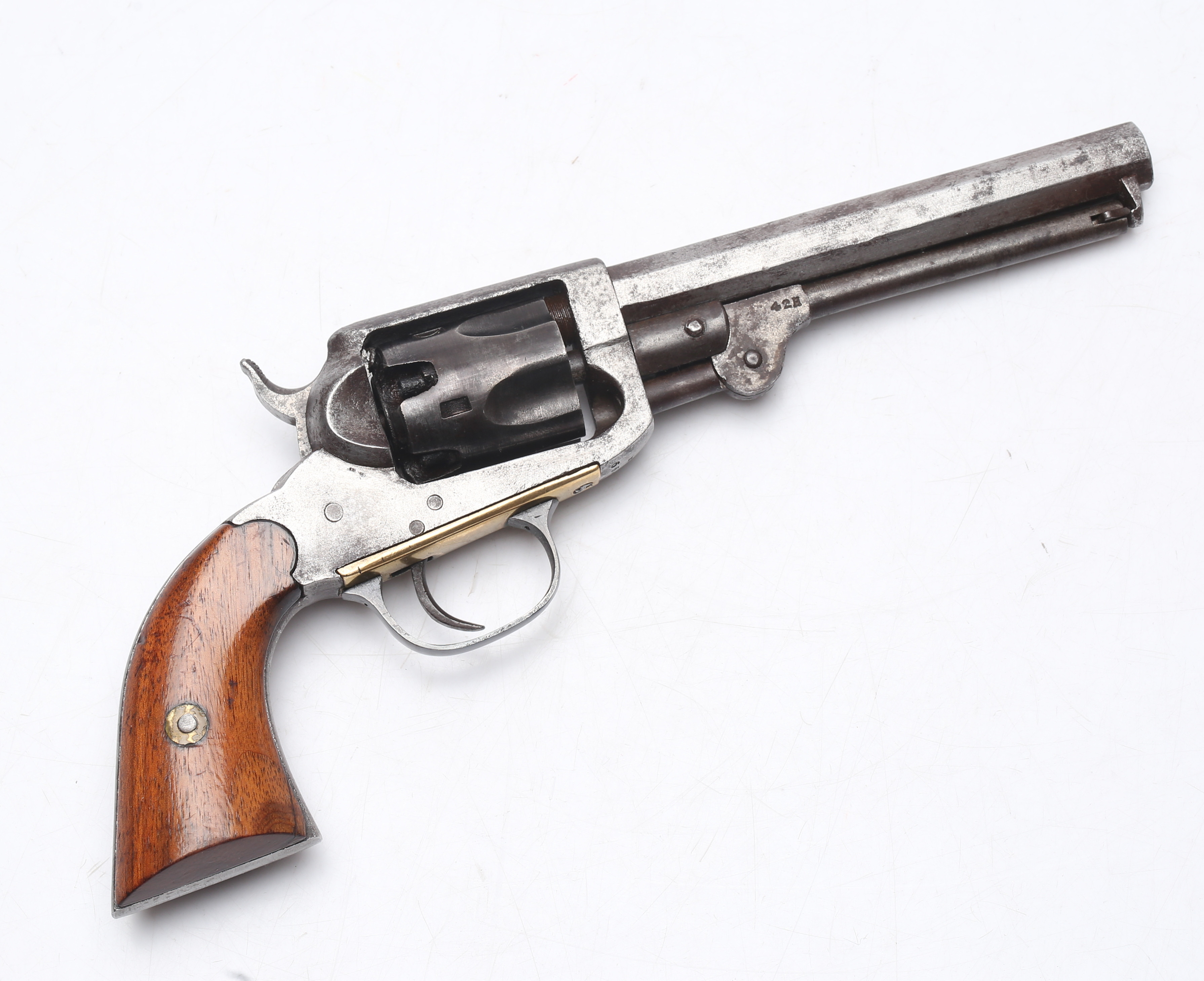 CLASP REVOLVER, Marston/Union Arms Pocket, cal. 31, 1800's. Weapons ...