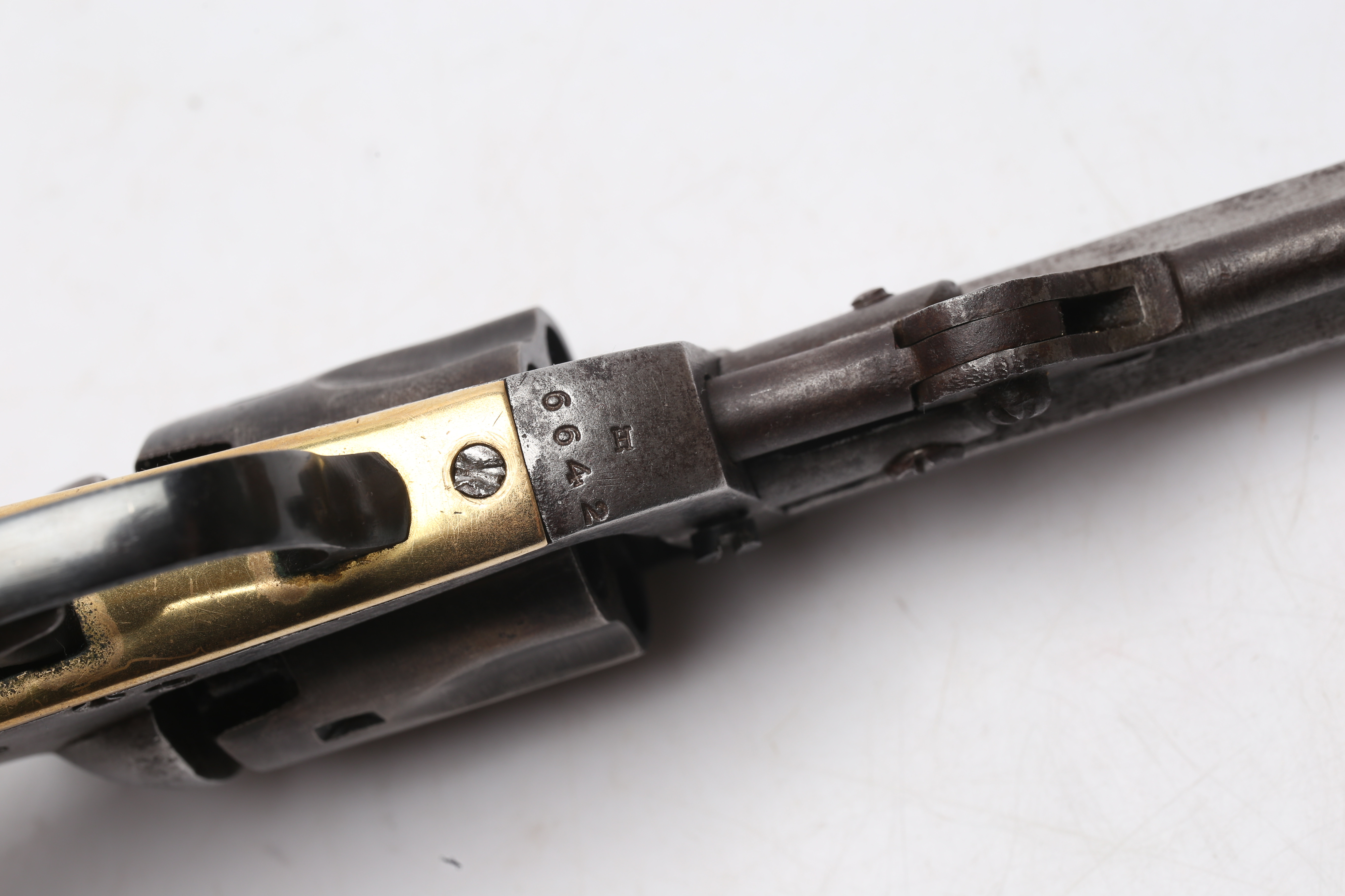 CLASP REVOLVER, Marston/Union Arms Pocket, cal. 31, 1800's. Weapons ...