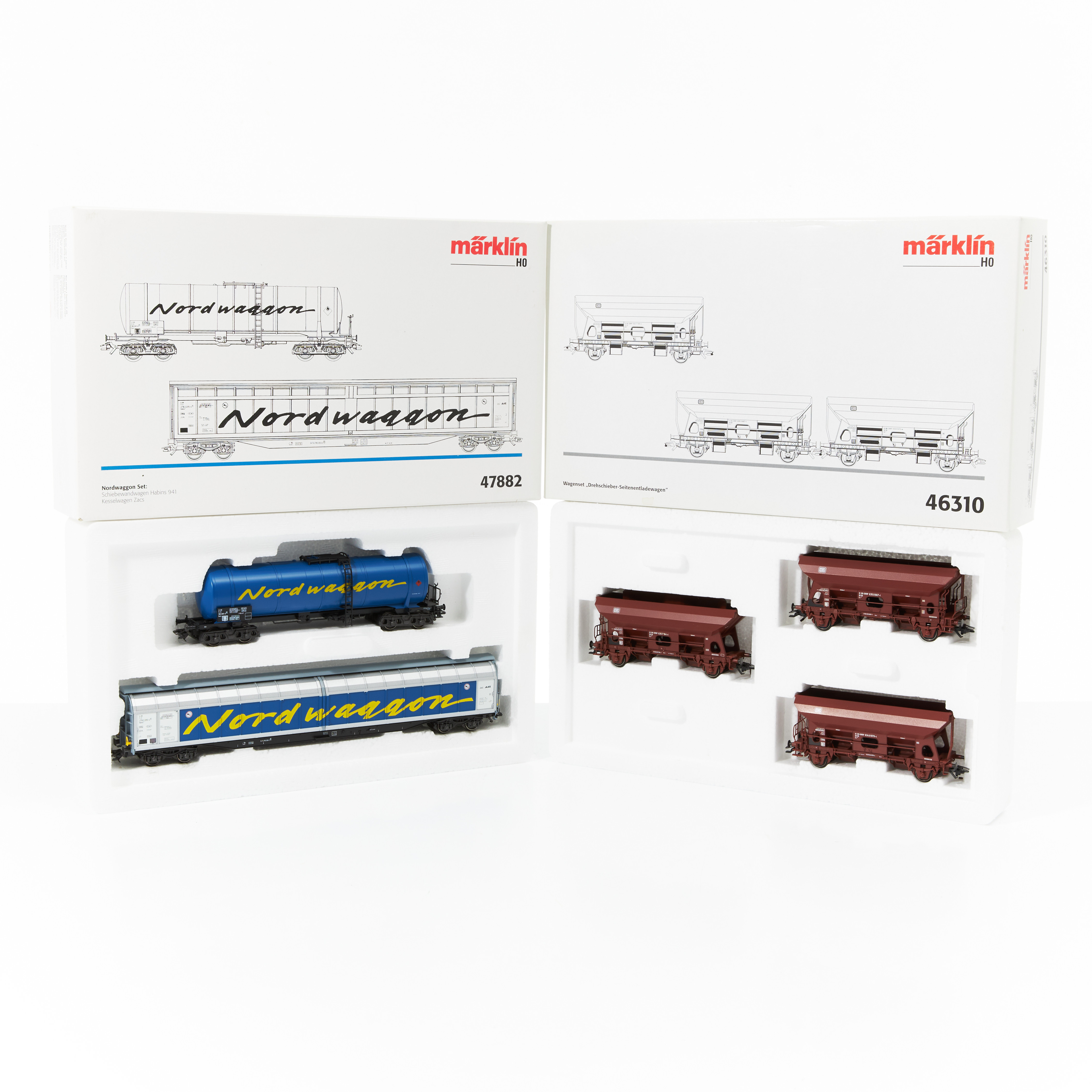 Images for 3174661. MÄRKLIN, 47882, 46310, 5 trolleys, H0. - Auctionet